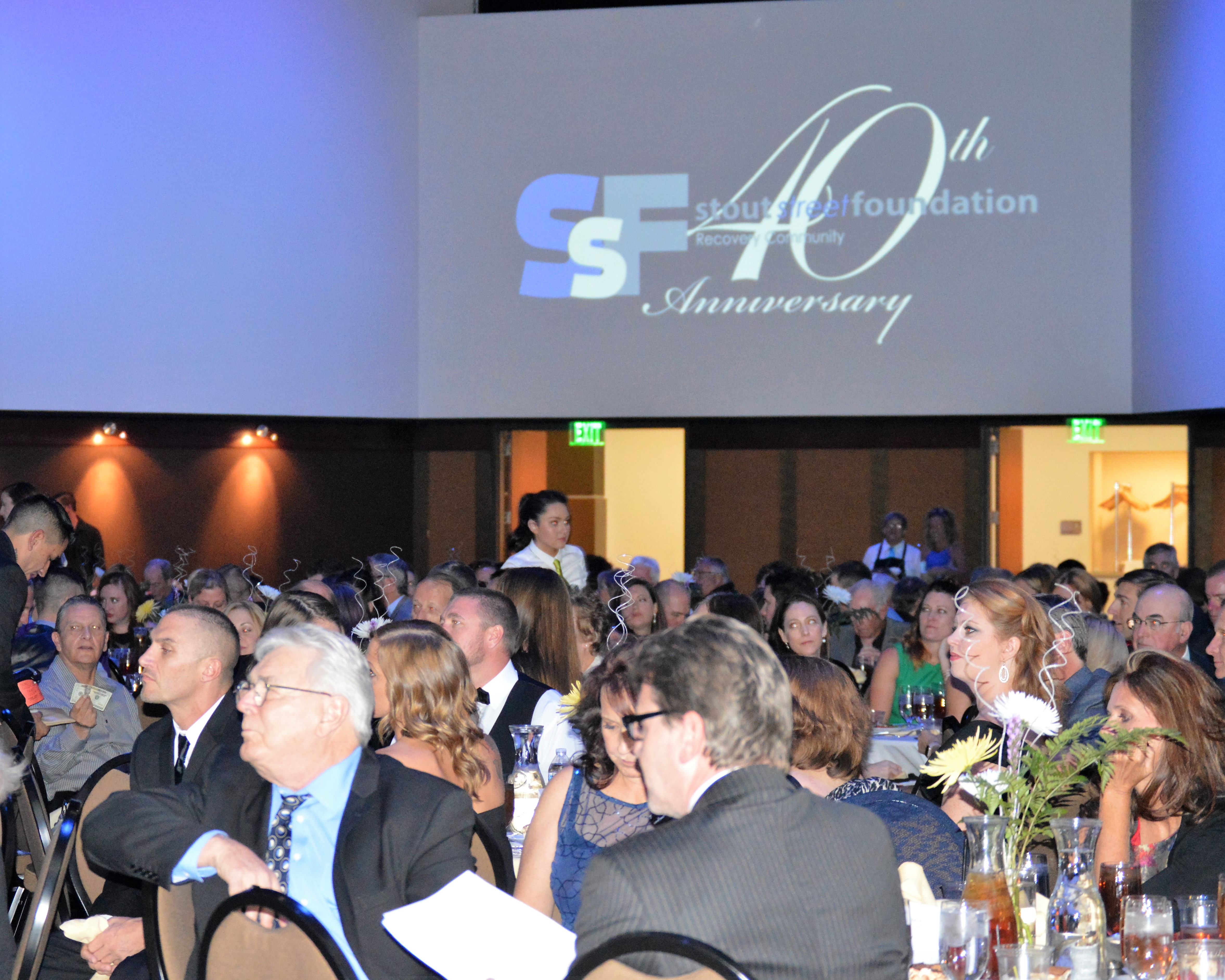 There were 400 guests at Infinity Park Event Center.