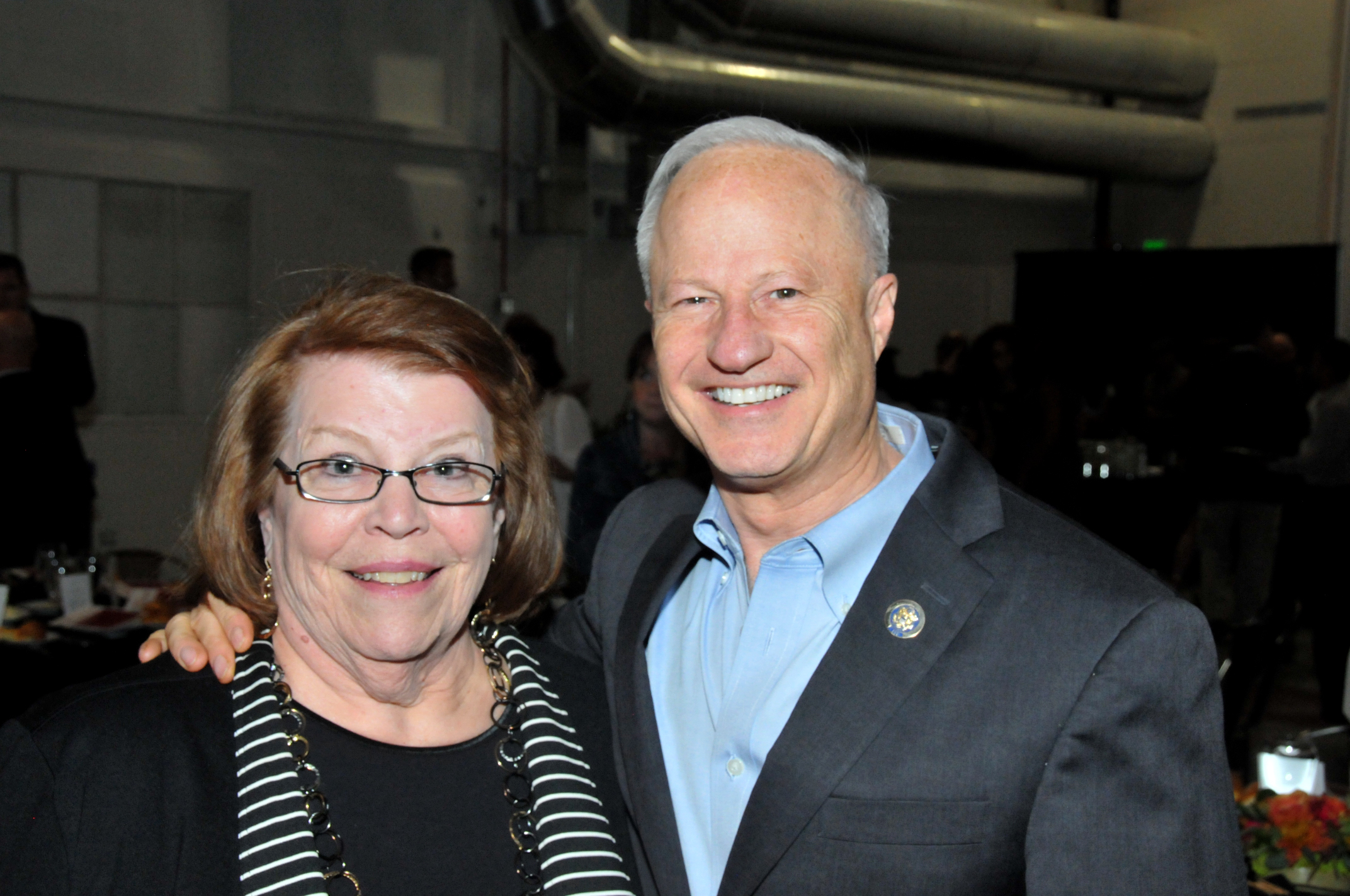 APS Board of Education Boardmember Cathy Wildman, Congressman Mike Coffman
