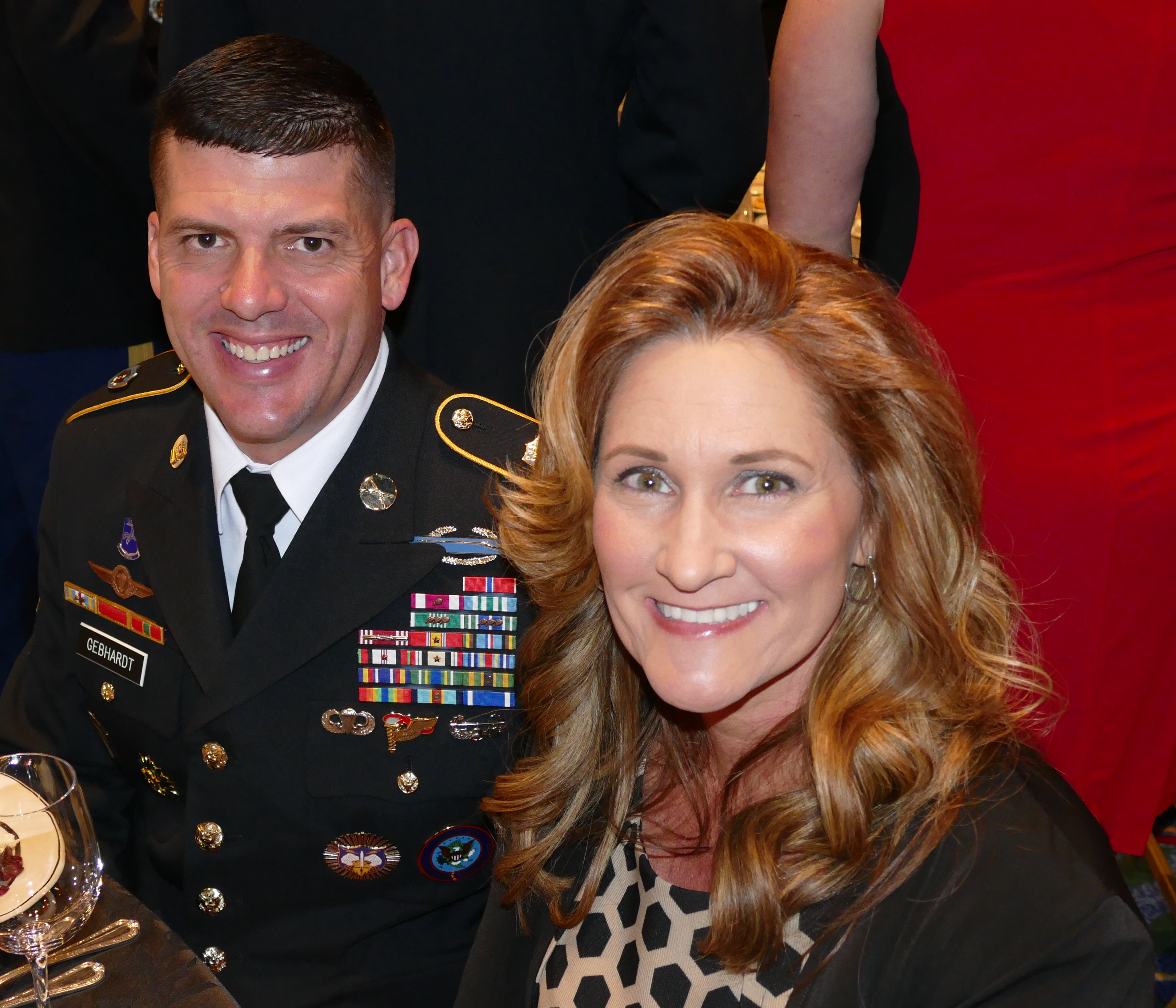 CSM Jeremy Gebhardt and his wife Shelly