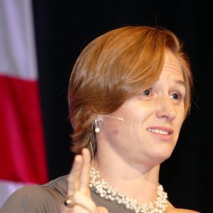 MAJ Lisa Jaster talks about her challenges as one of the first women to ...