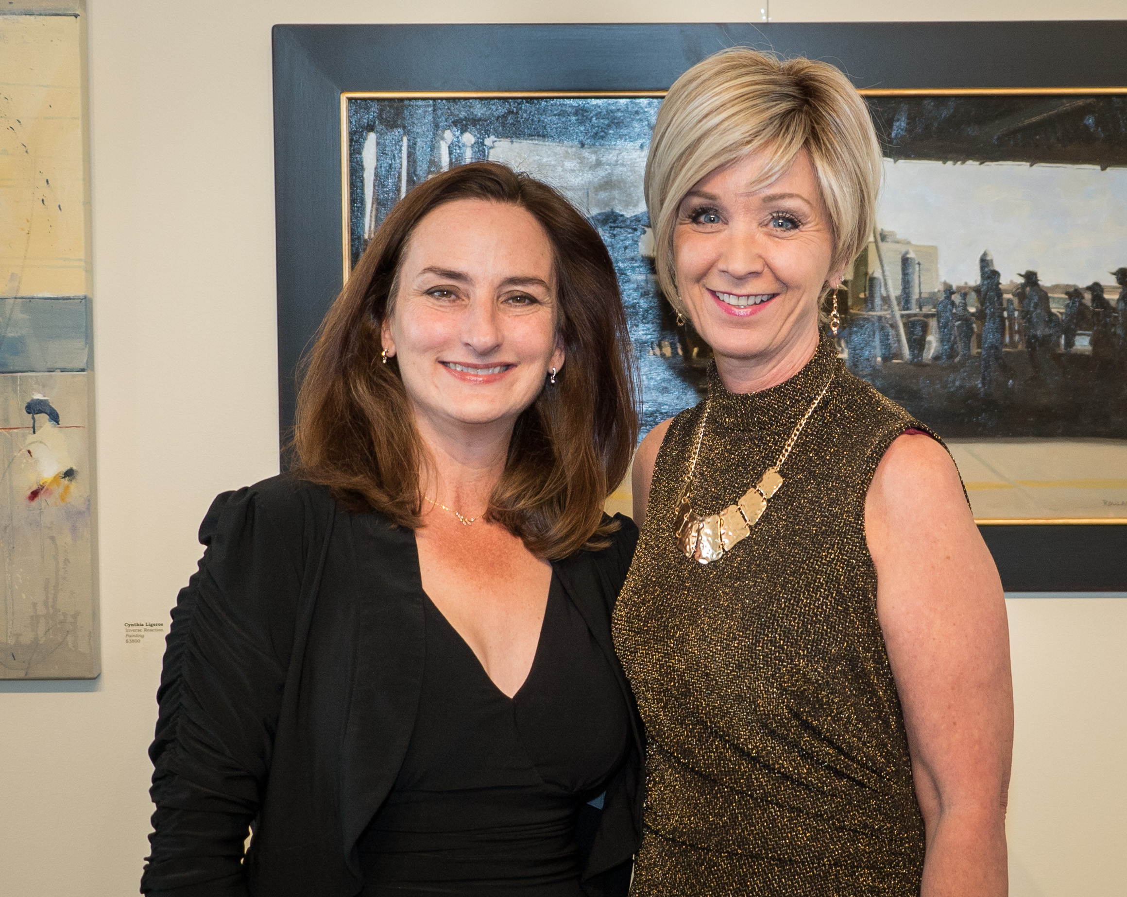 Lisa Rigsby Peterson (Exec Director) & Tonya Fellows (Guild President)