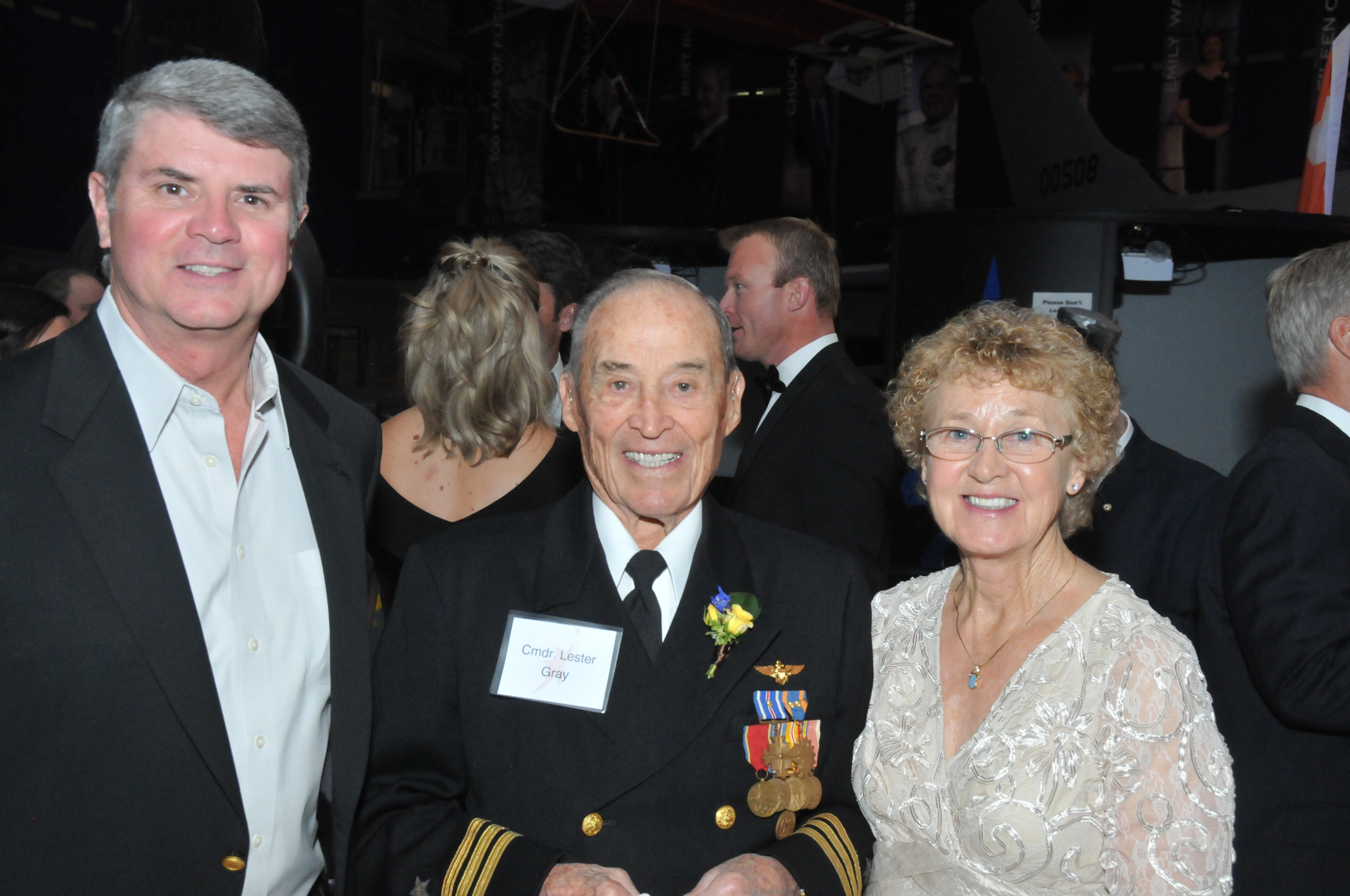 Bryan Anderson, Cmdr Lester Gray, Paula Gray