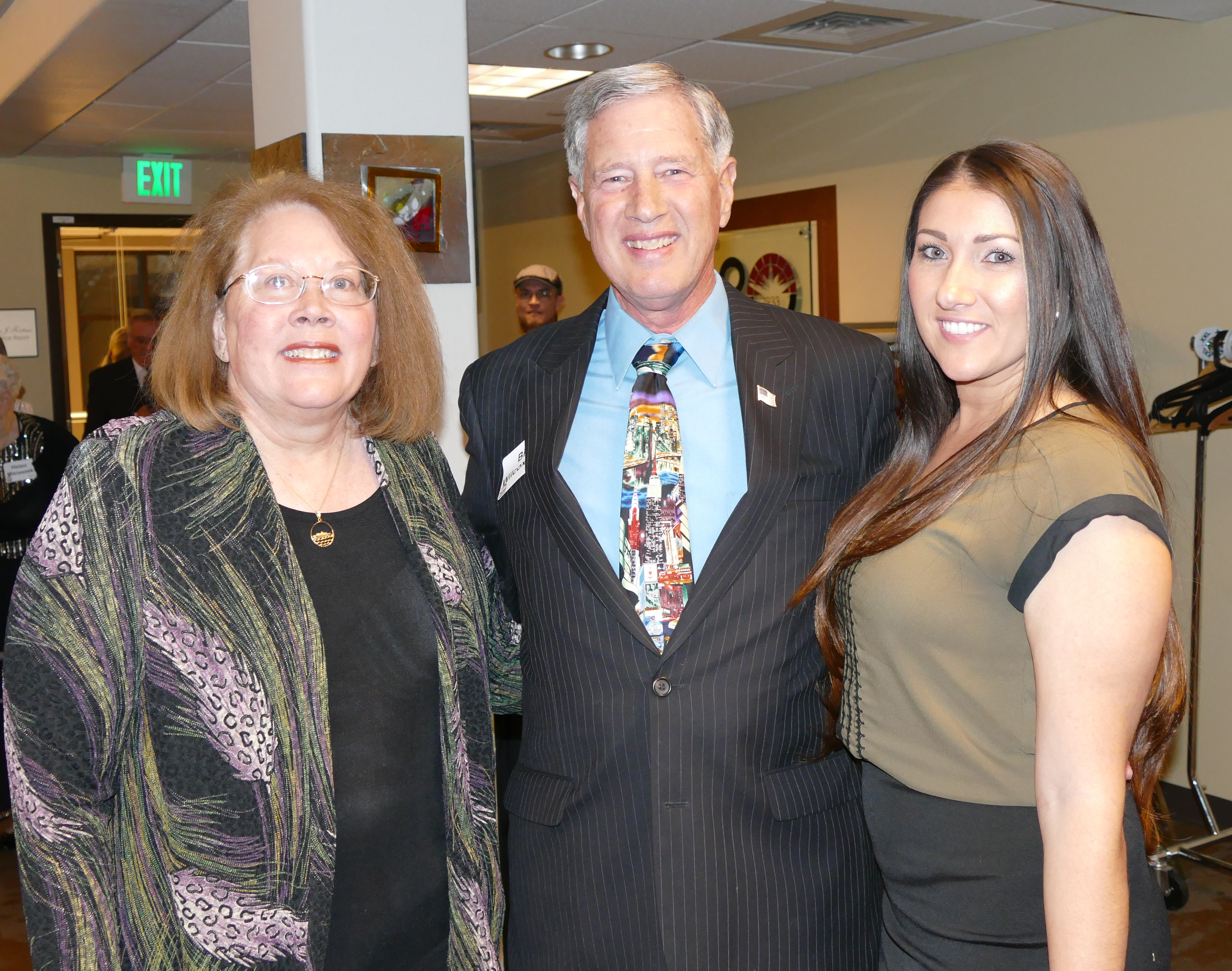 Karen Wilcoxson, Bill Wilcoxson and Jamie Scotto