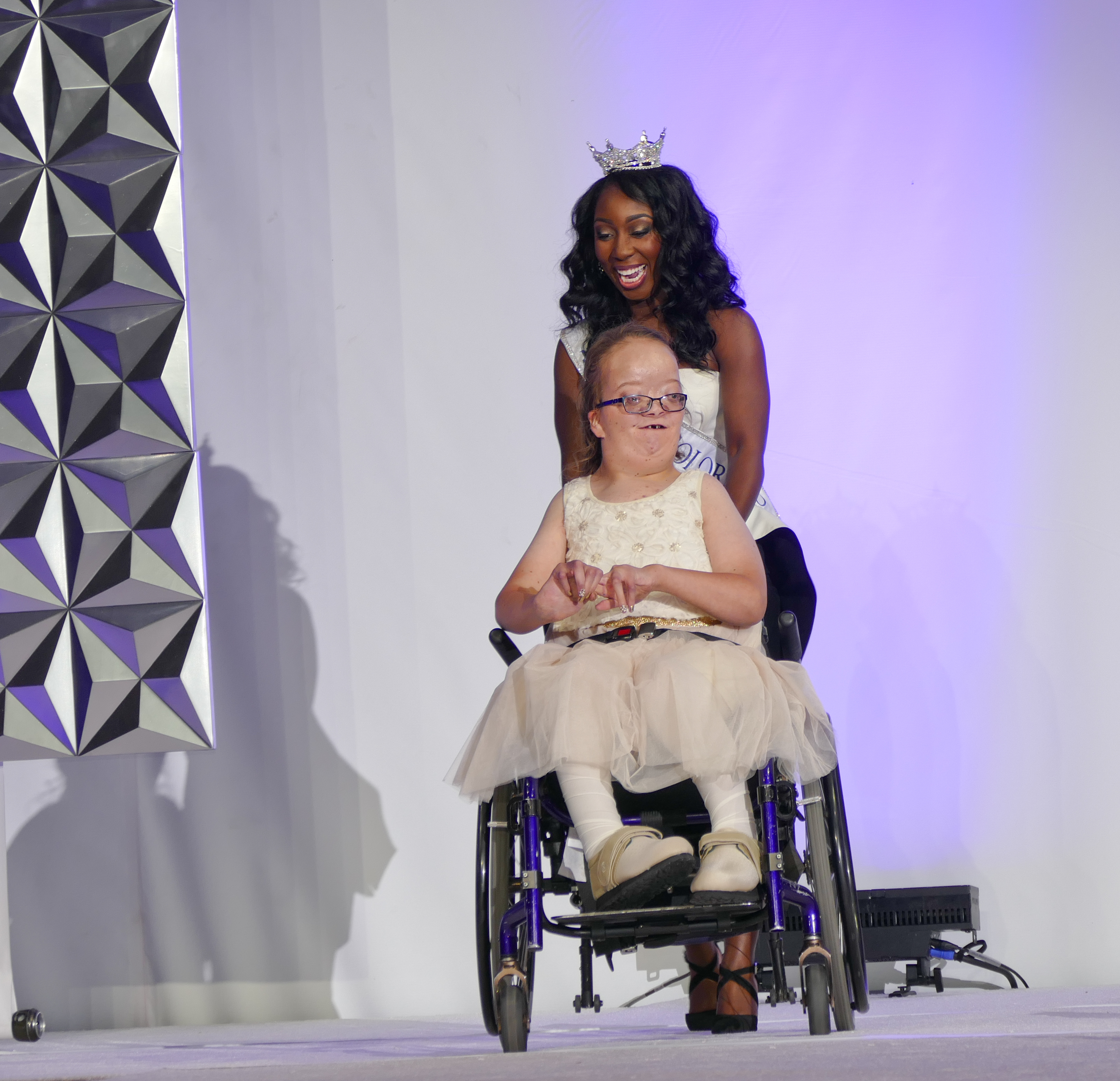 Miss Colorado Shannon Patilla with Alexandra Shankle
