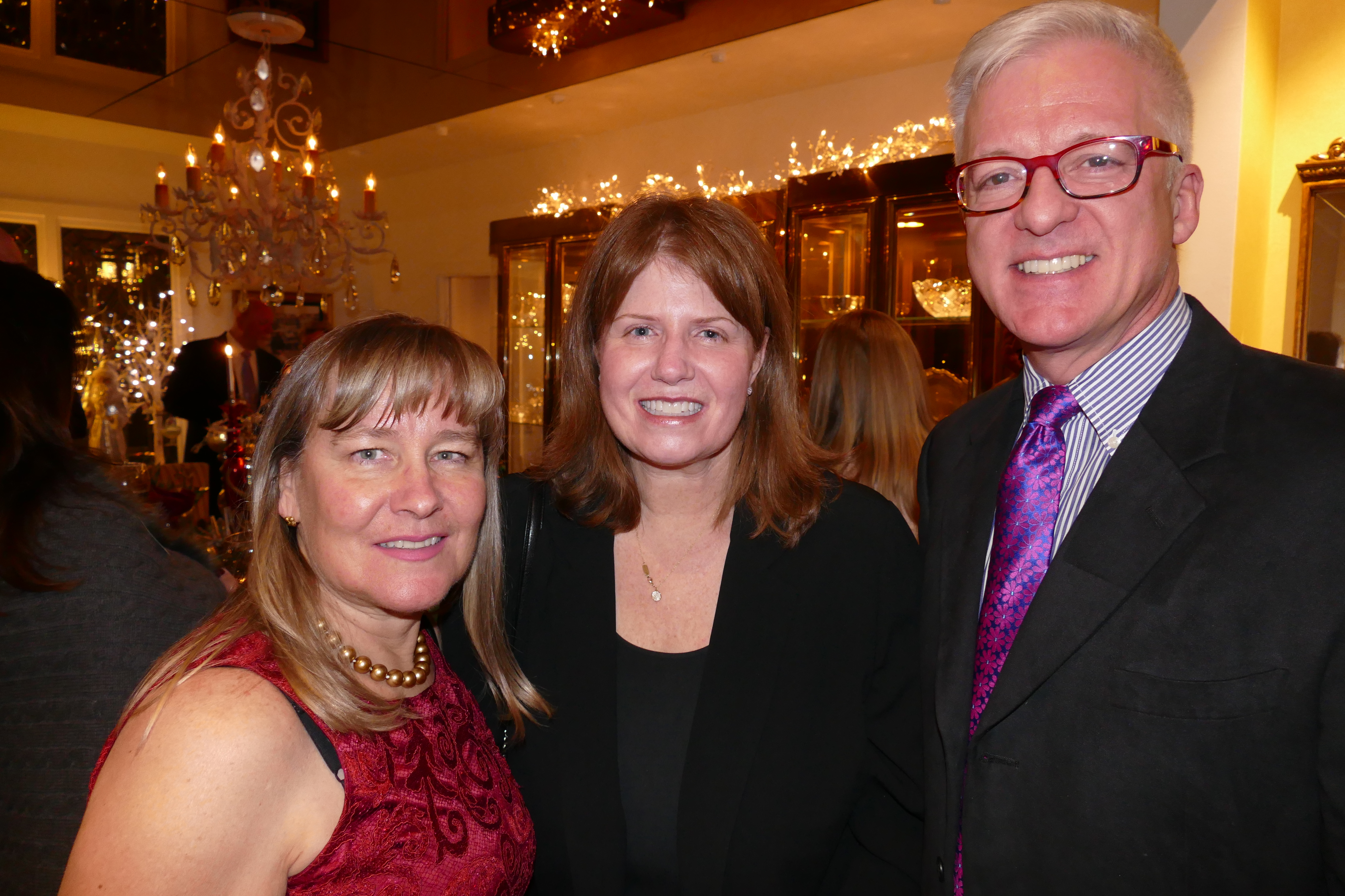 Edie Bell, left, Margaret Baker and BJ Dyer