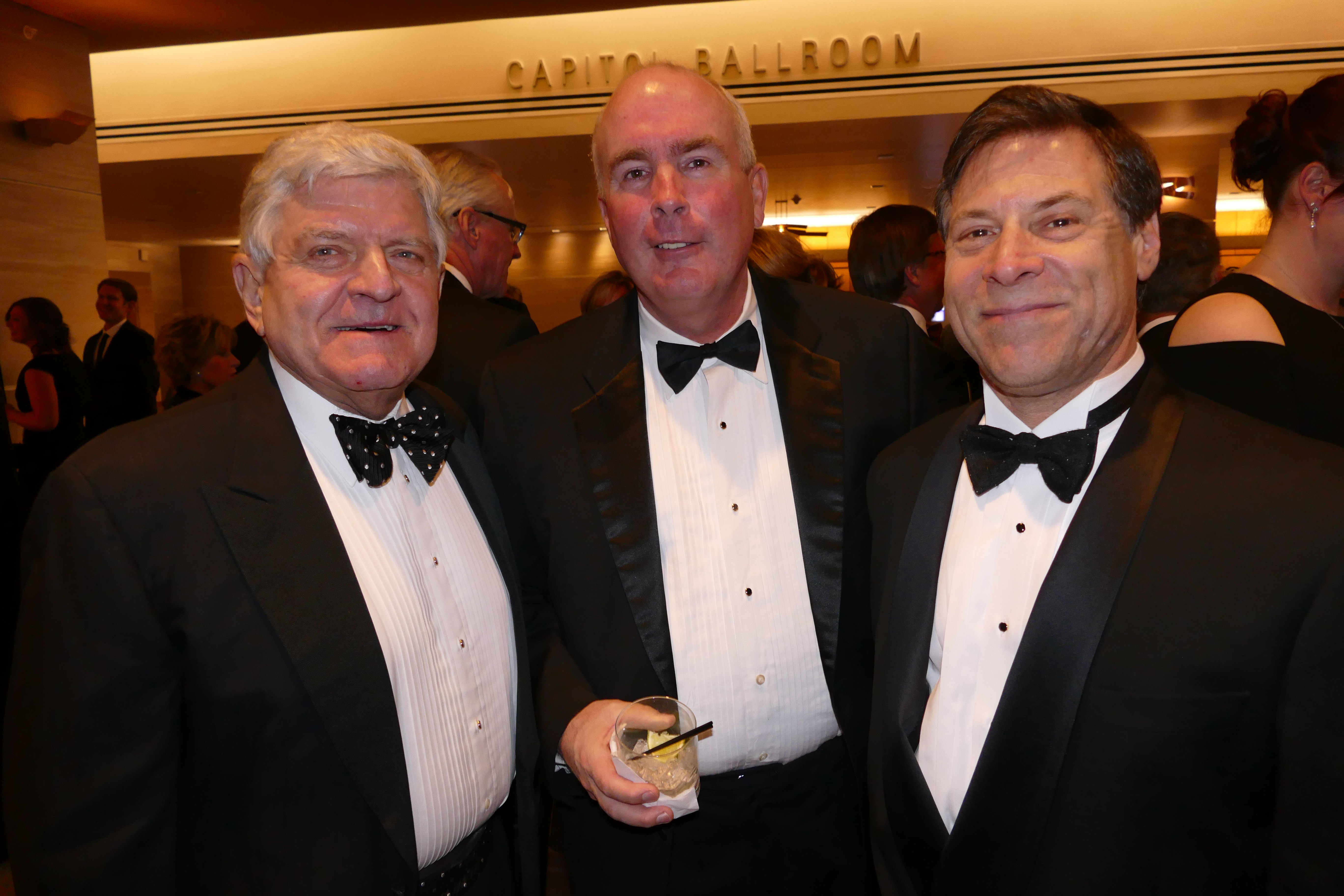 Neil Groff, left, John Harpole, David Tabor