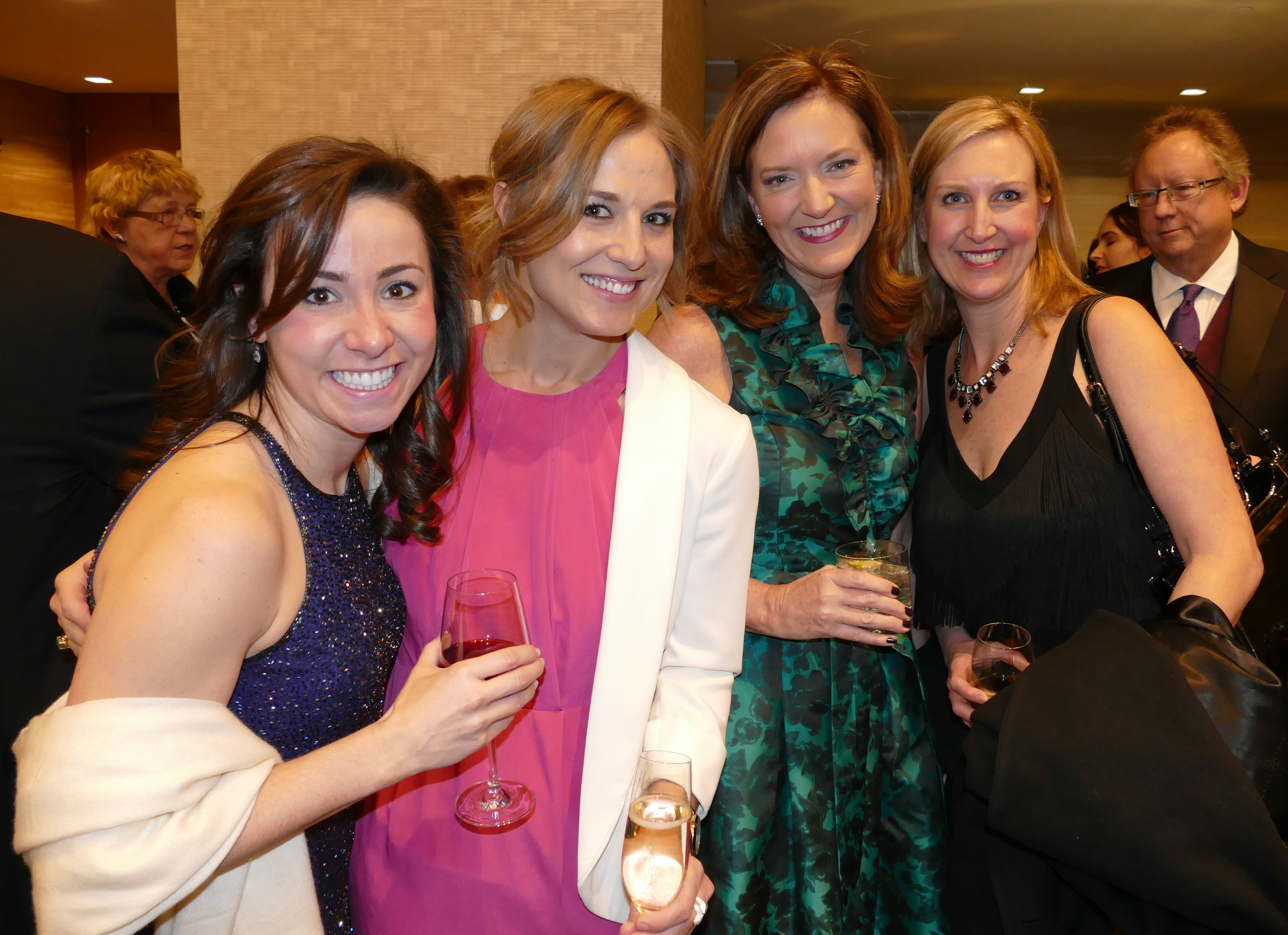 Katherine Frost, left, Kristin Massoletti, Jennifer Webster, Saskia Young