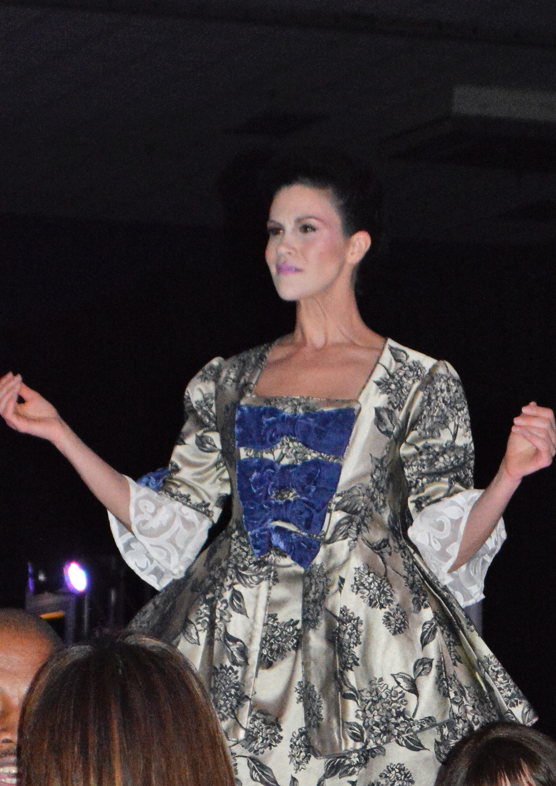 "Eliza Hamilton" in character