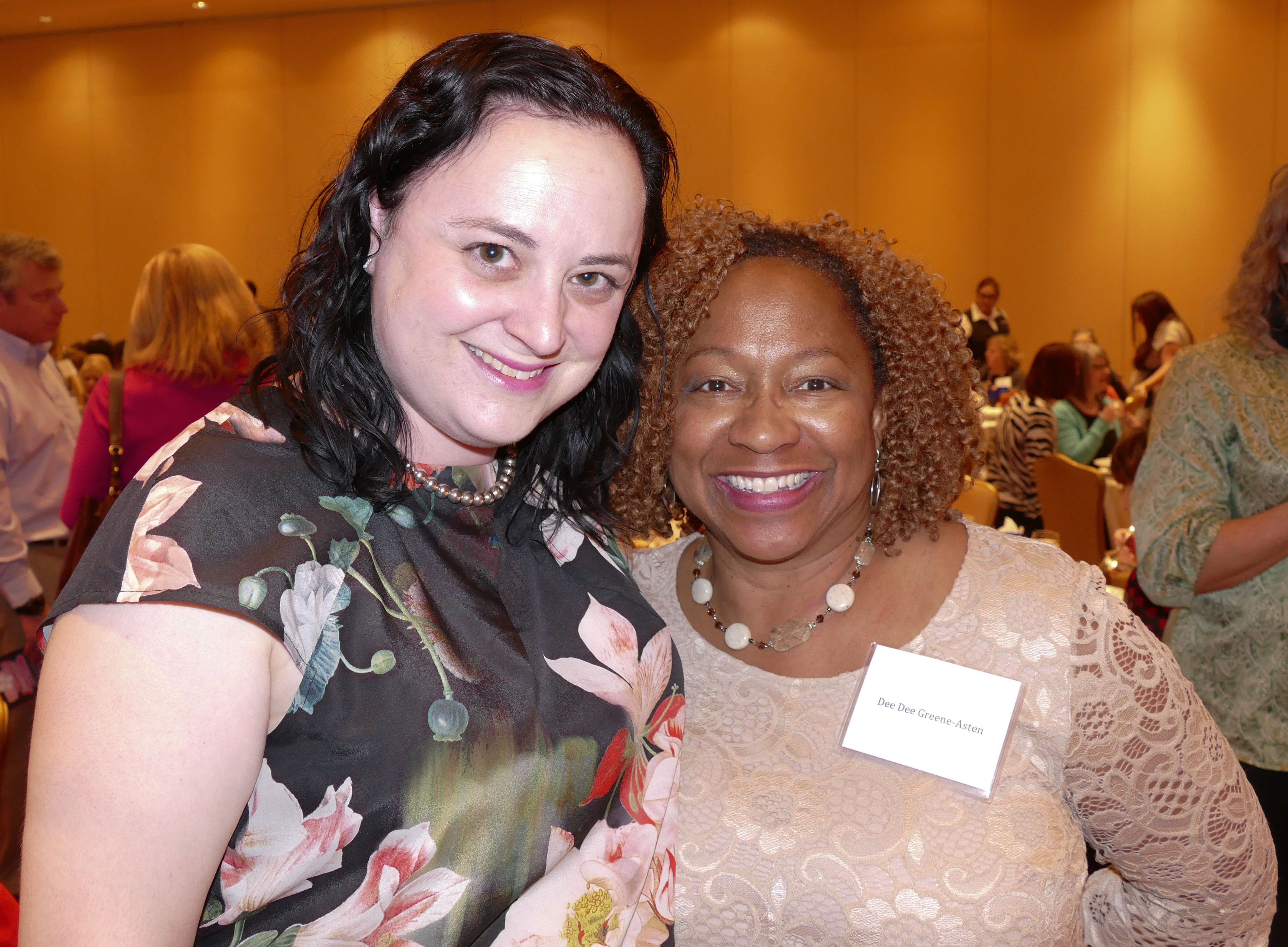 Jessica Morgan, left, and Dee Dee Greene-Asten