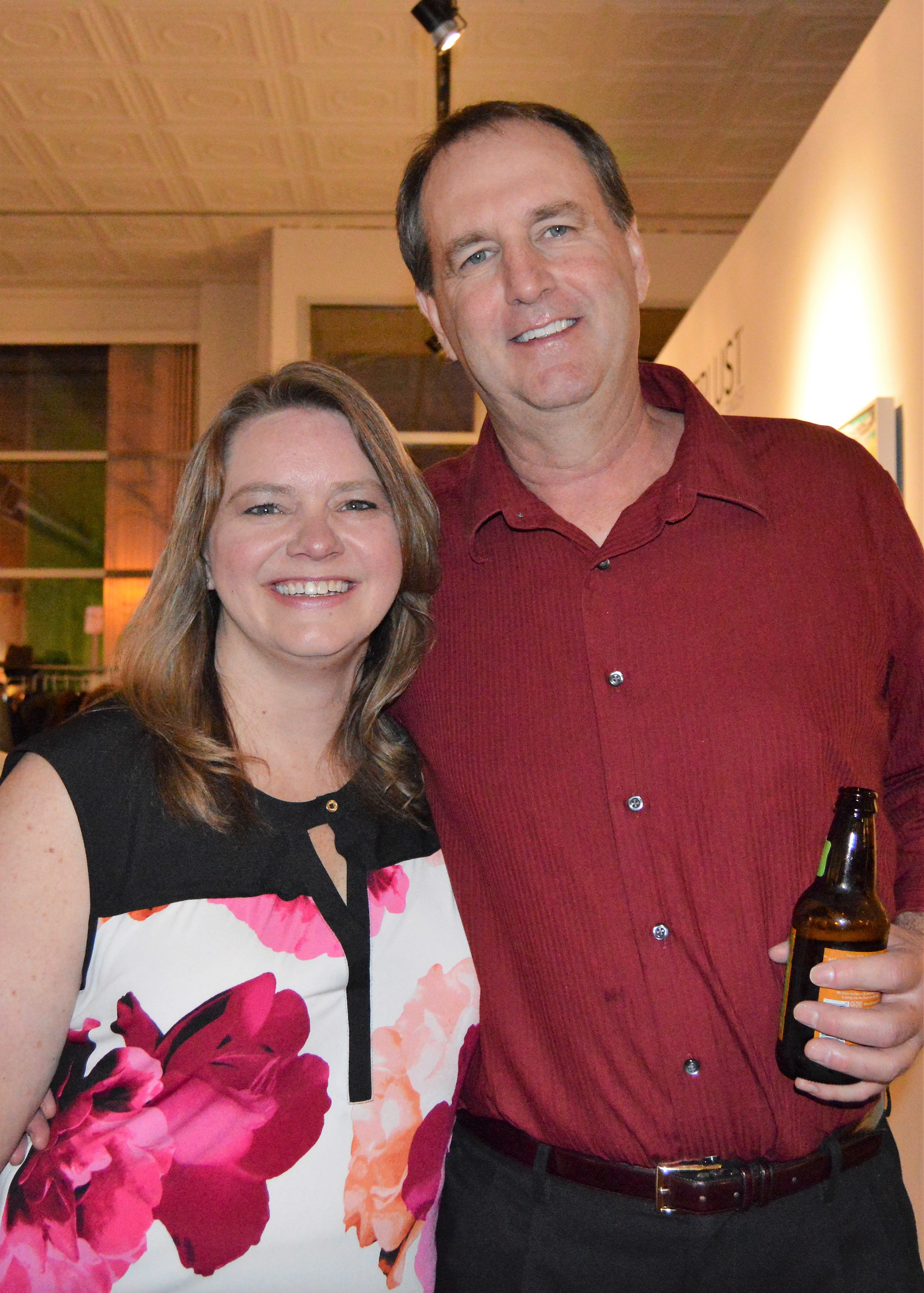 Lisa Isom and Leon Hoffman