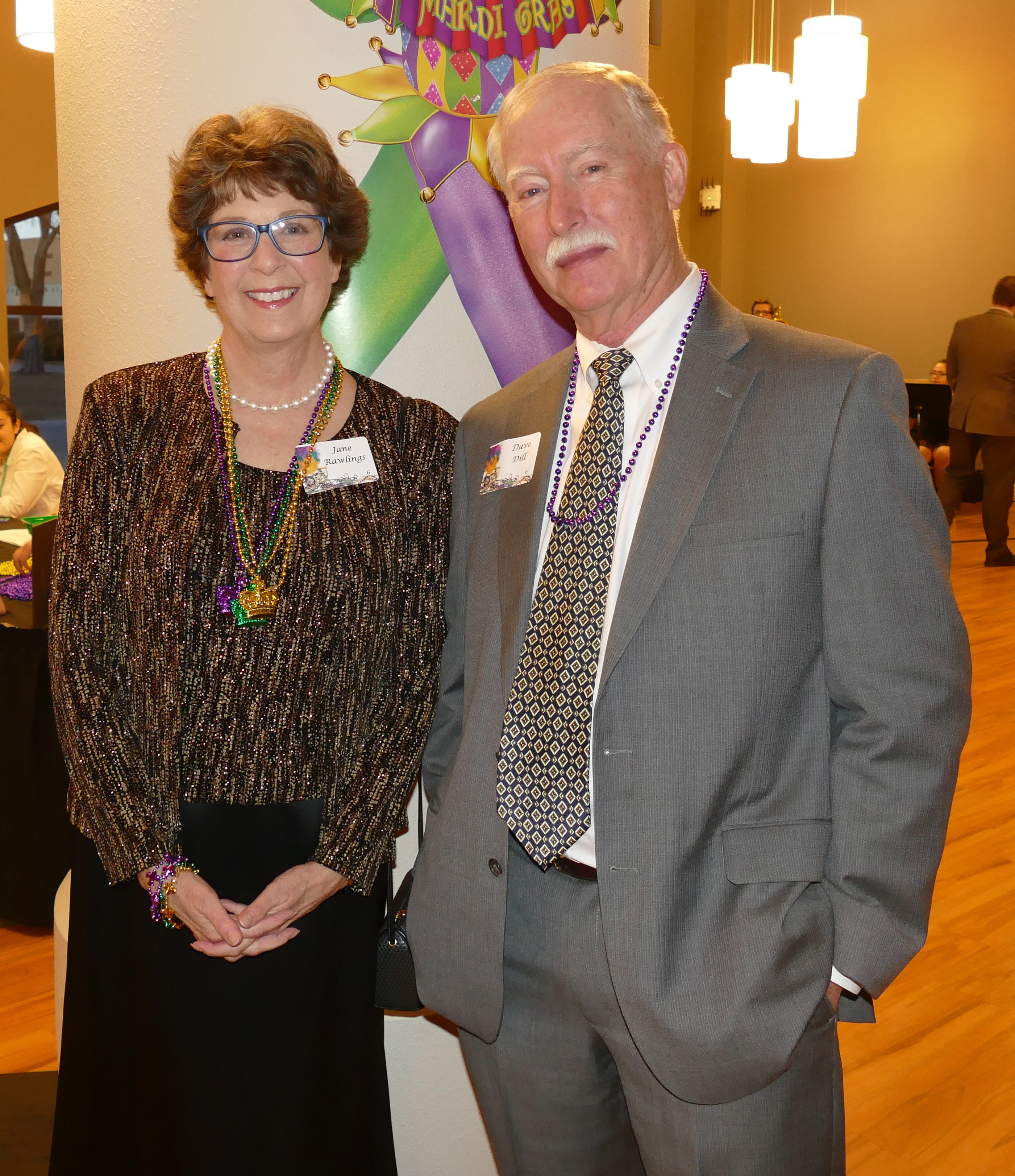 2017 Inductee Jane Rawlings and her husband Dave Dill