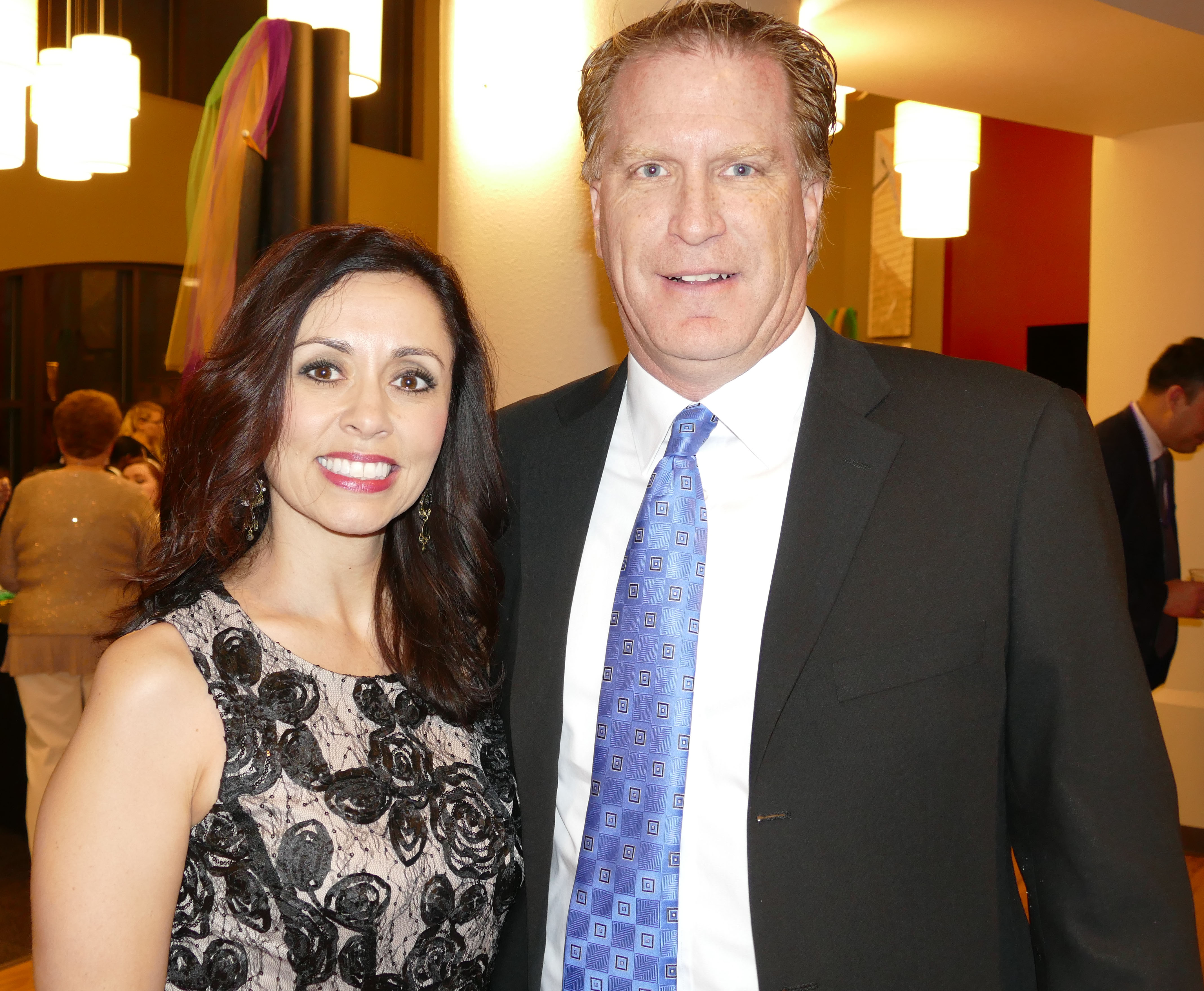 Andrea Aragon and Darrin Smith