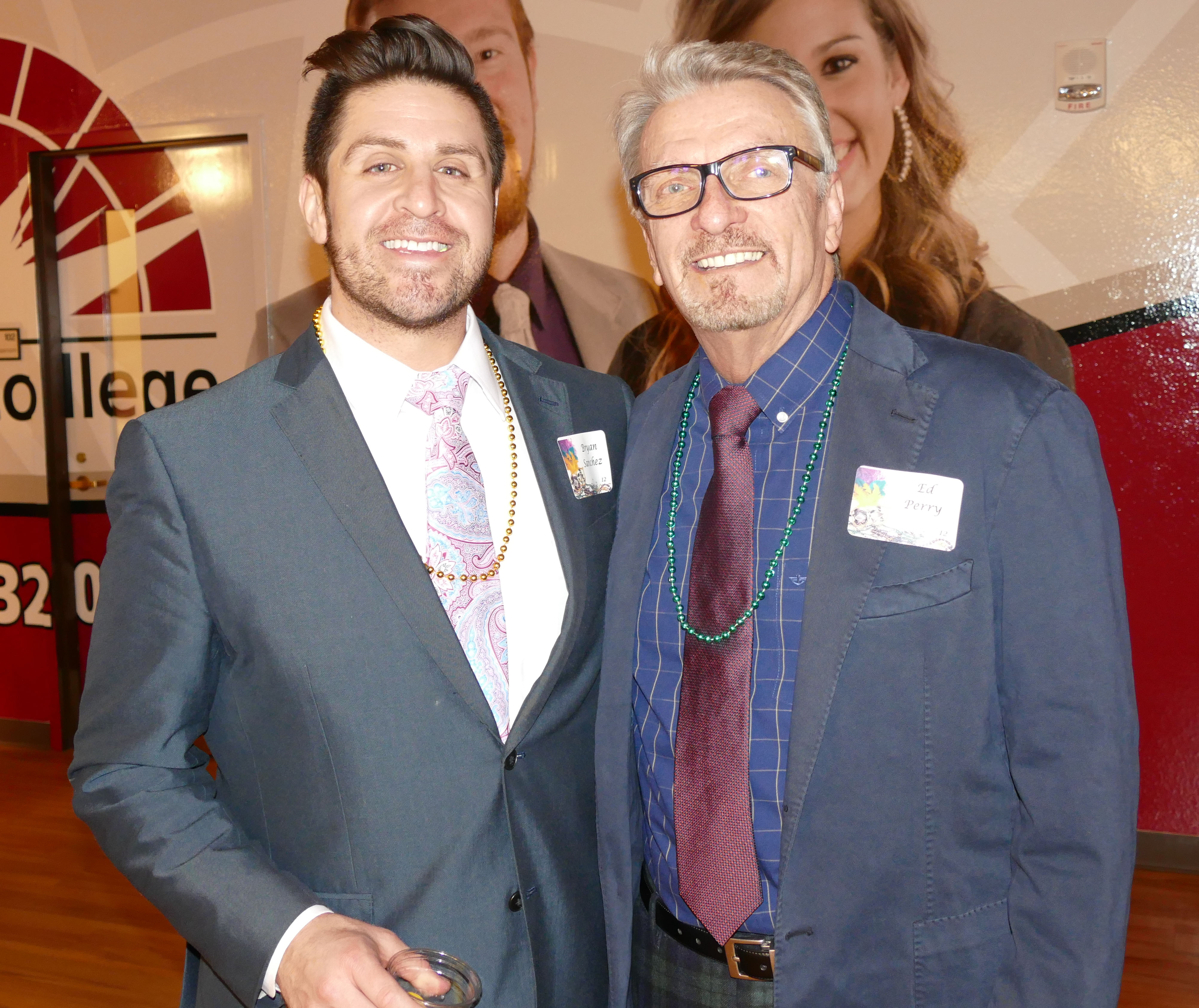 Bryan Sanchez, left, and Ed Perry