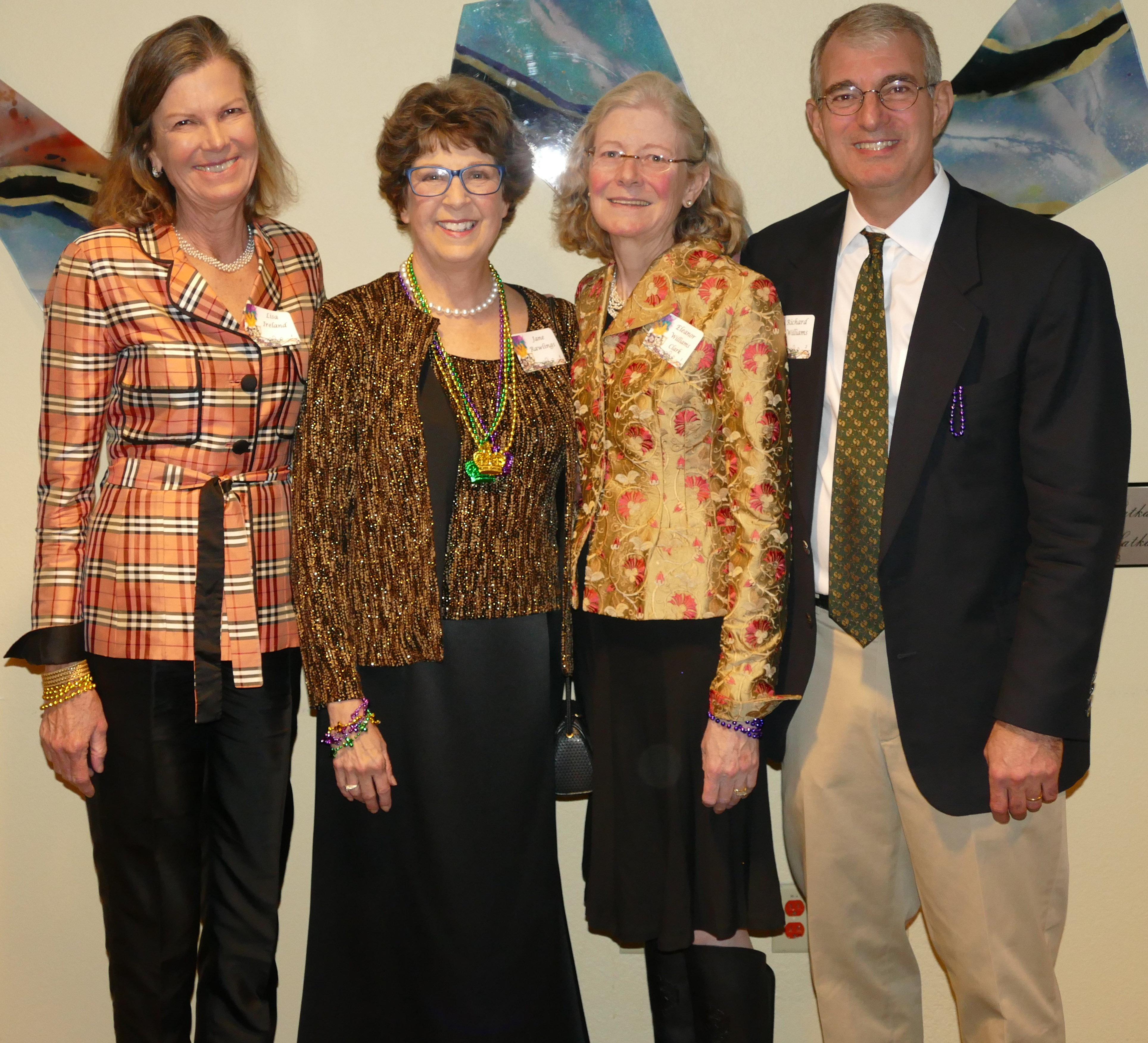 Lisa Ireland, left, Jane Rawlings, Eleanor Williams Clark and Richard ...