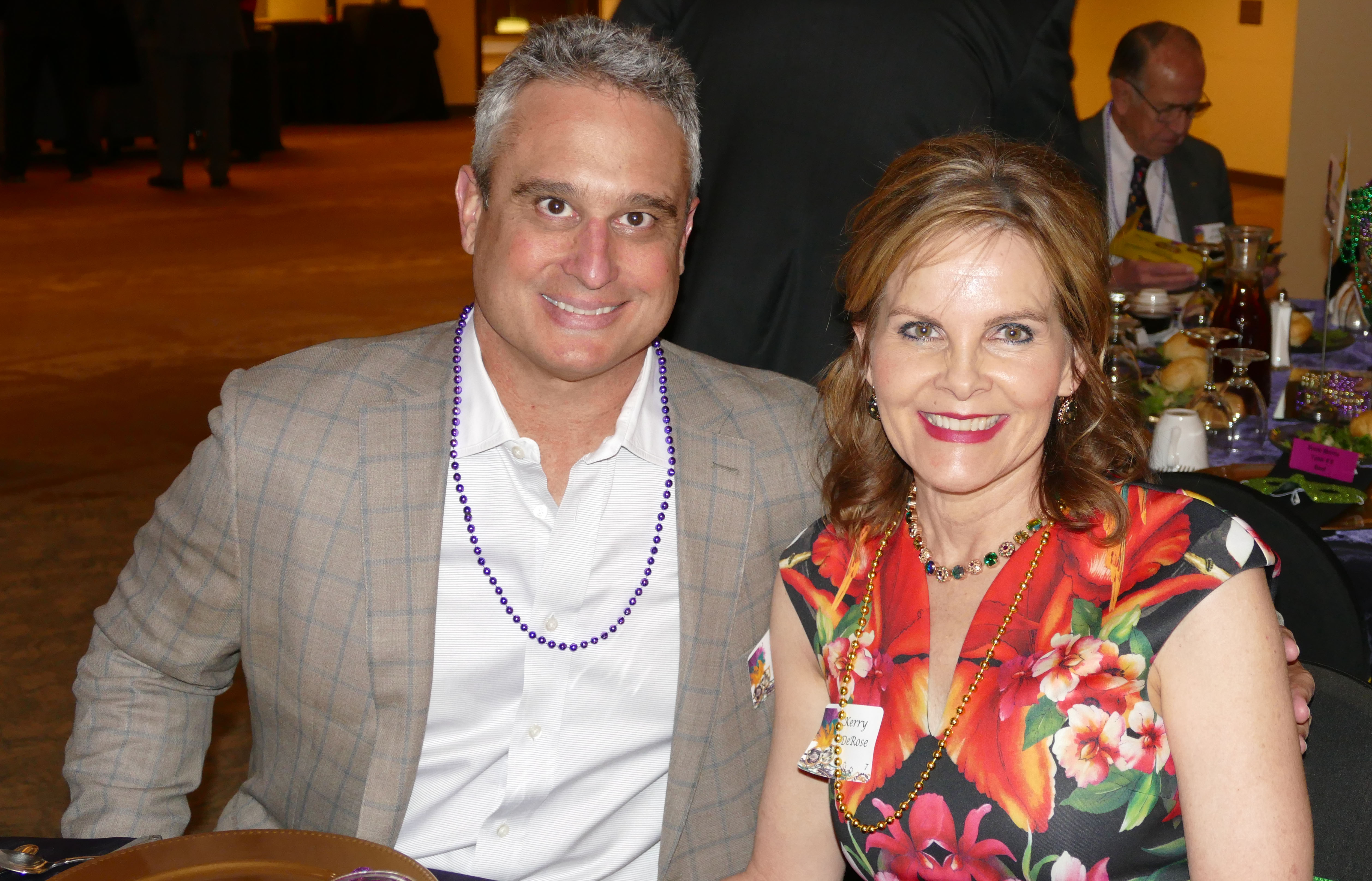 Major sponsors Dan and Kerry DeRose (Dan's parents Eddie and Neta DeRose were inducted in 2015)