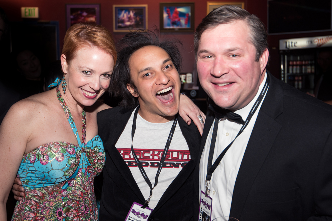 Courtney Hershey Bress, left, with Colorado Symphony Conductor Chris ...