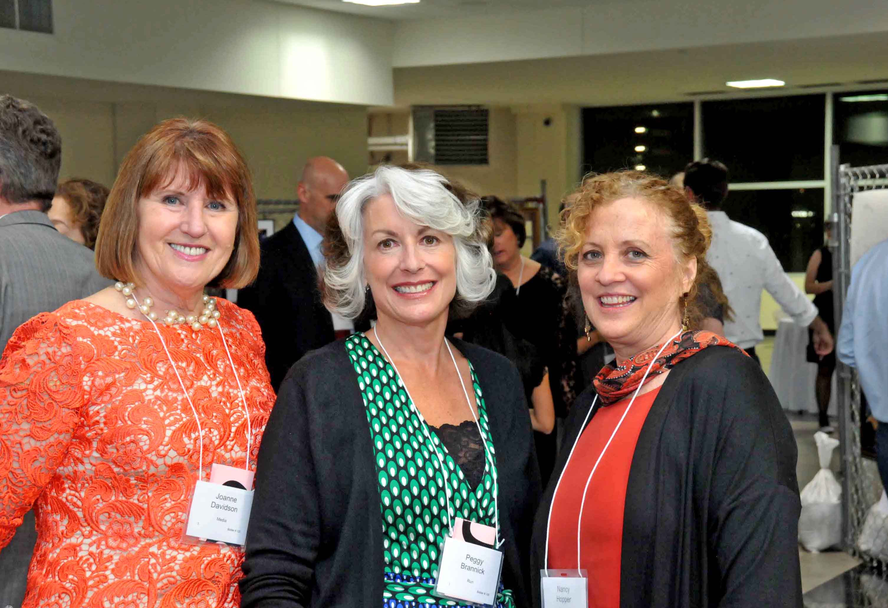 Joanne Davidson, Peggy Brannock, Nancy Hopper