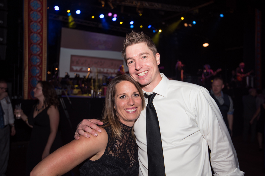 Joy Detra, left, with Nate Detra