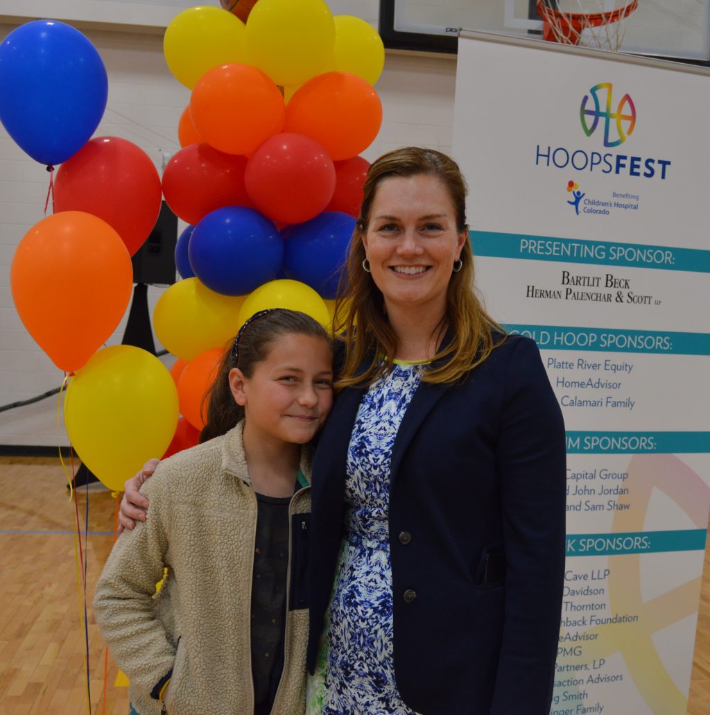 (l to r): Ron Fitch, Denver Nuggets icon Bill Hanzlik and Dave Burton