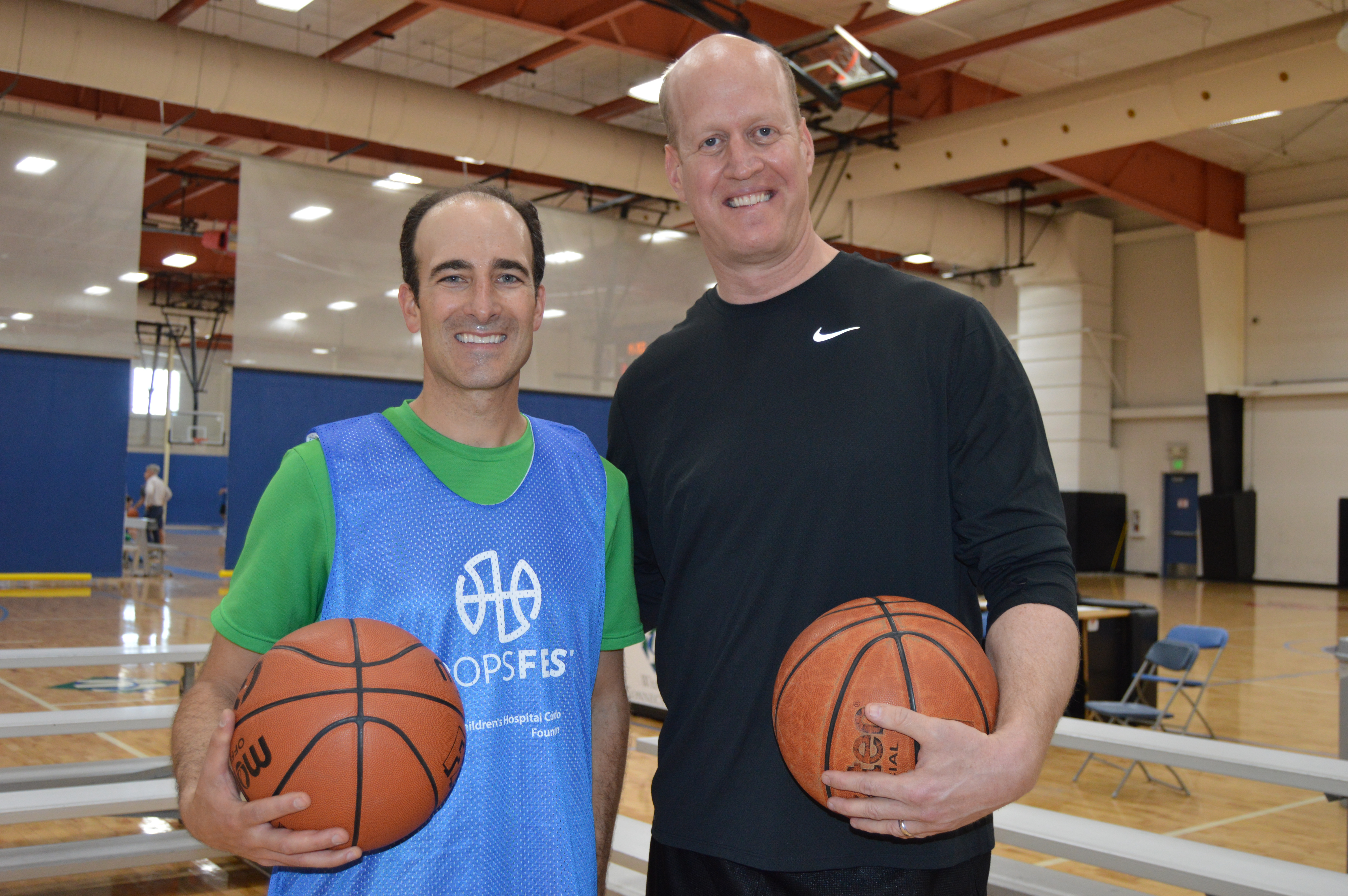 Event chair Peter Calamari (left) and Gil Peri, Children's Colorado ...