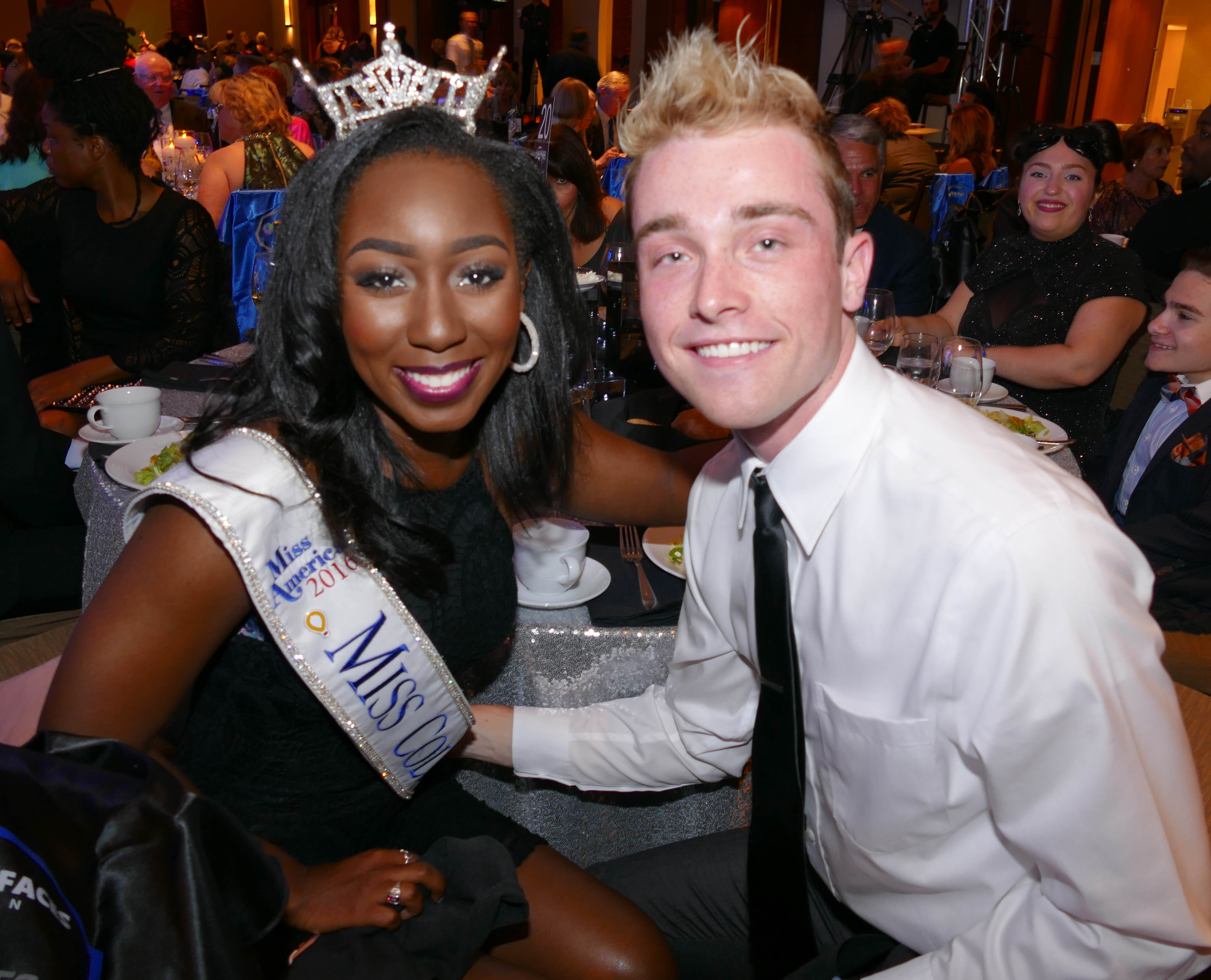Miss Colorado Shannon Patilla and Brady Goodman-Williams