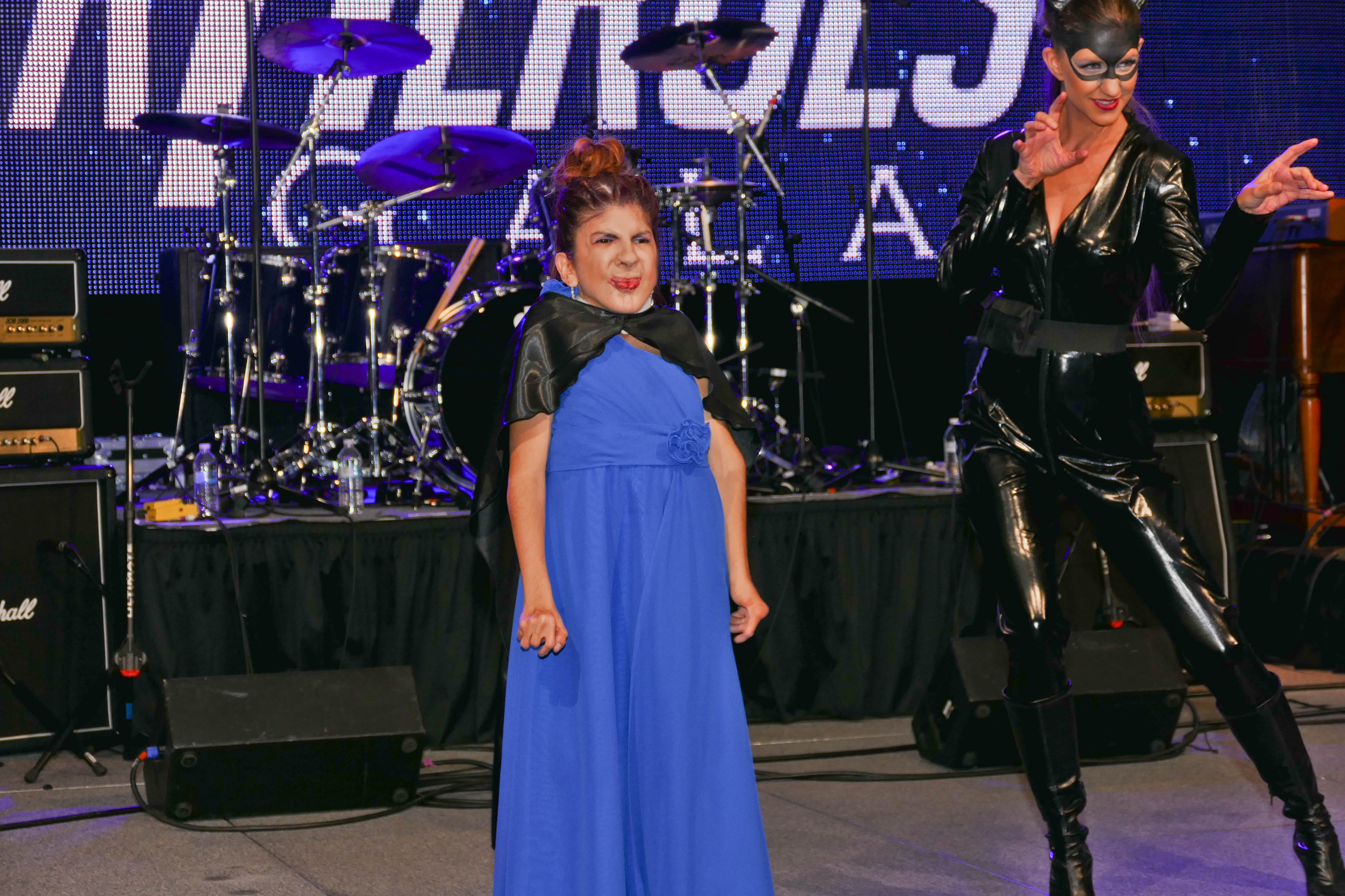 Zahra takes the stage