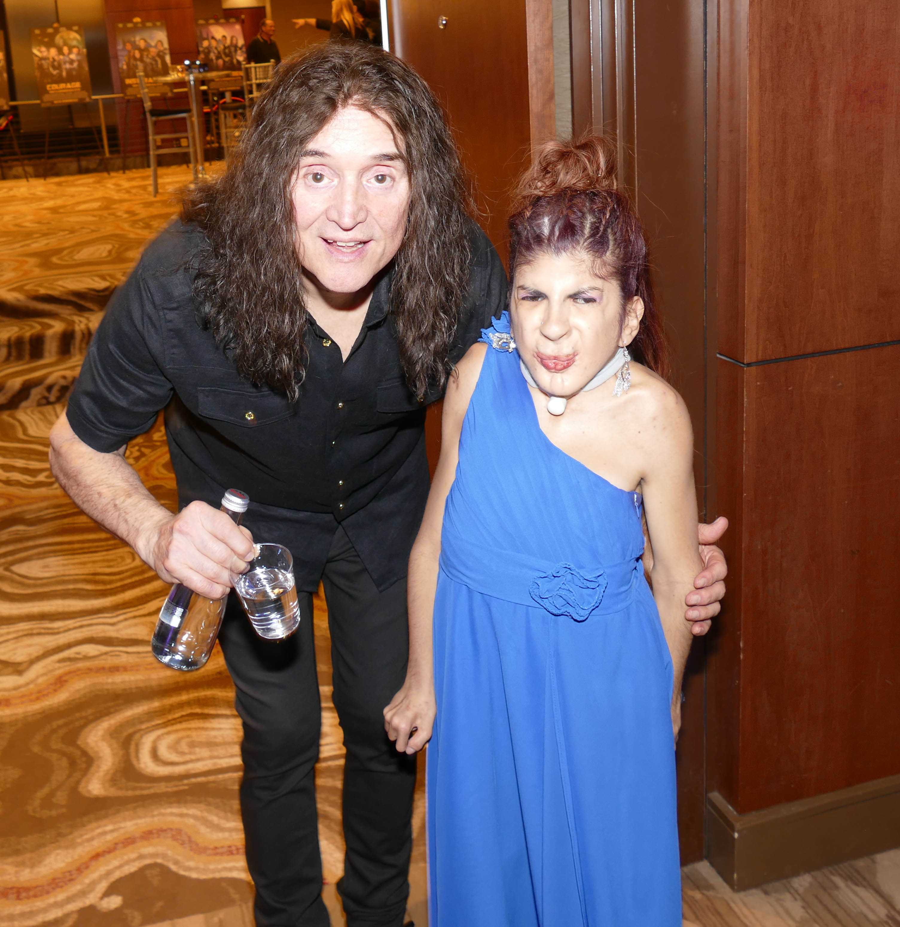 Fran Cosmo and Zahra