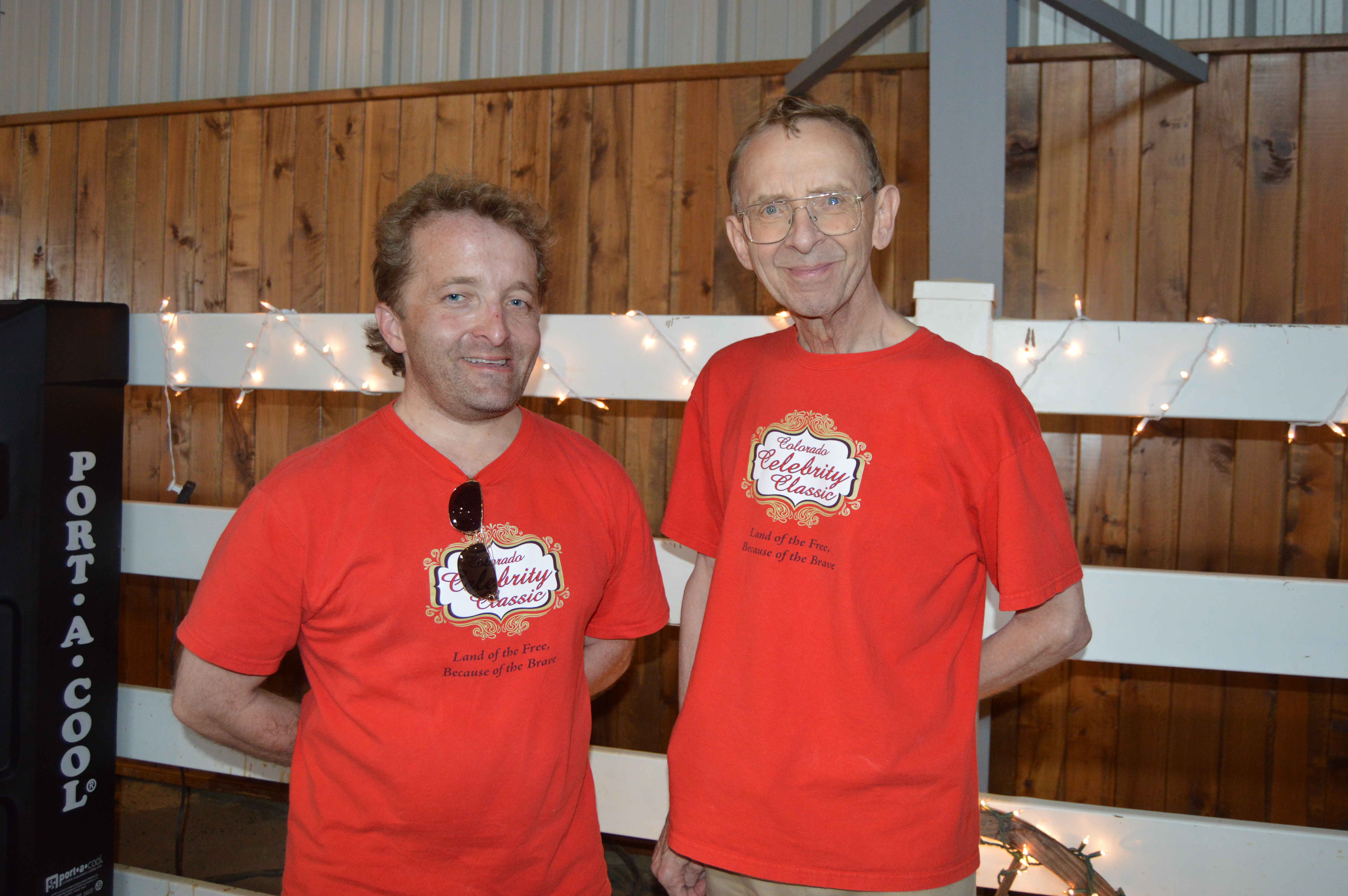 Lance Frank (left) and John Frank