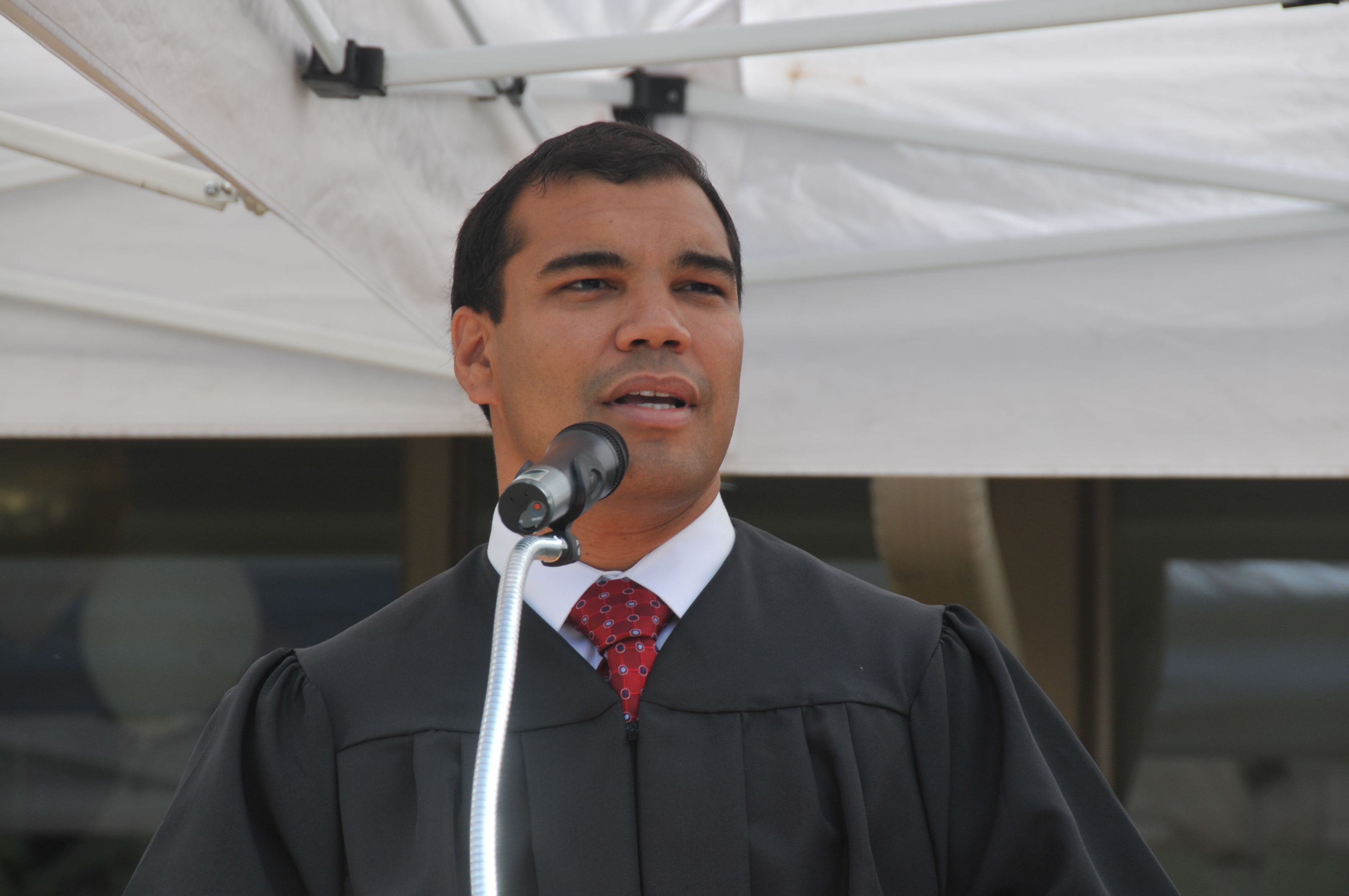 Guest Speaker Erik Solivan of the Office of HOPE