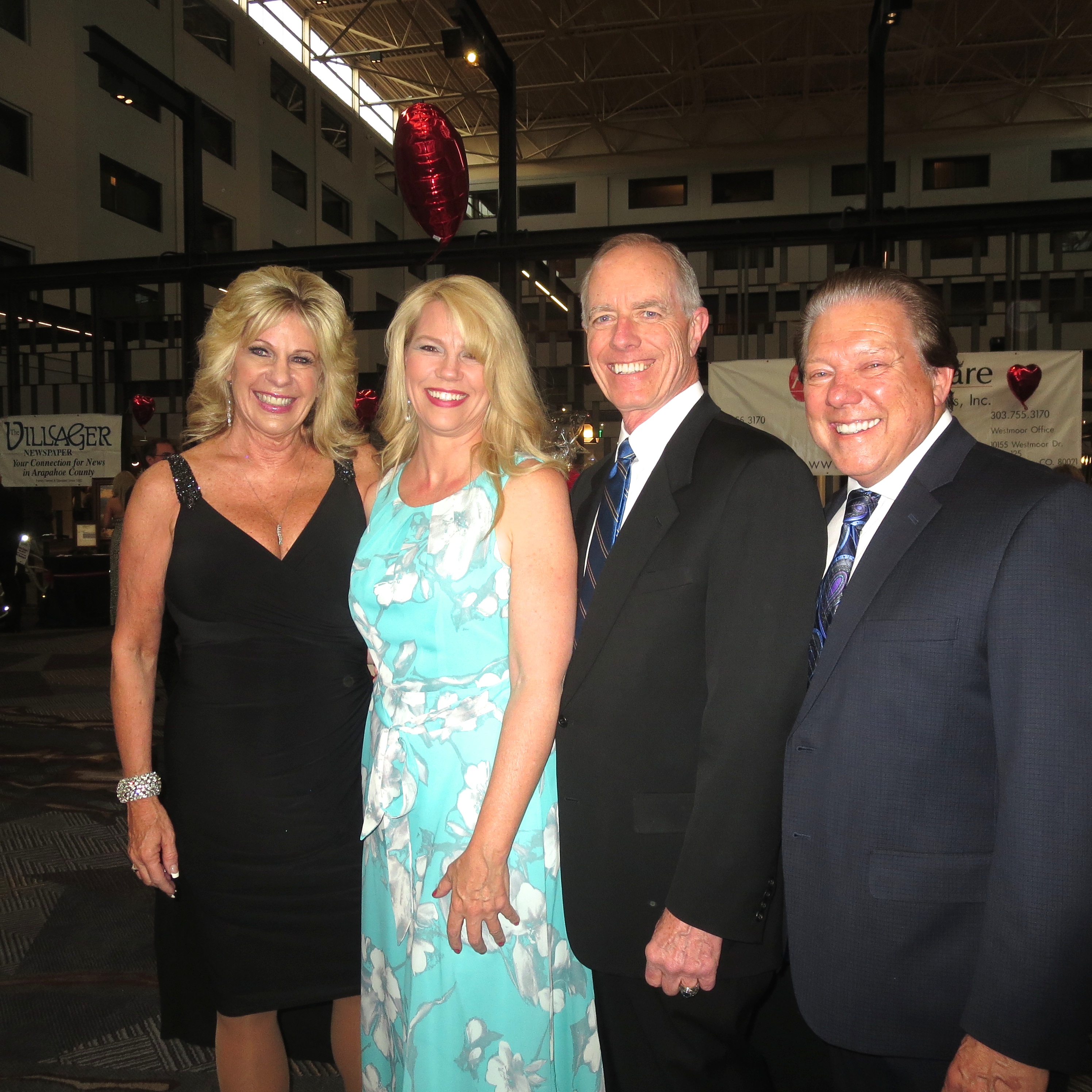 L to R: Terri Fisher, Donna Webster, Collie Norman, Al Fisher