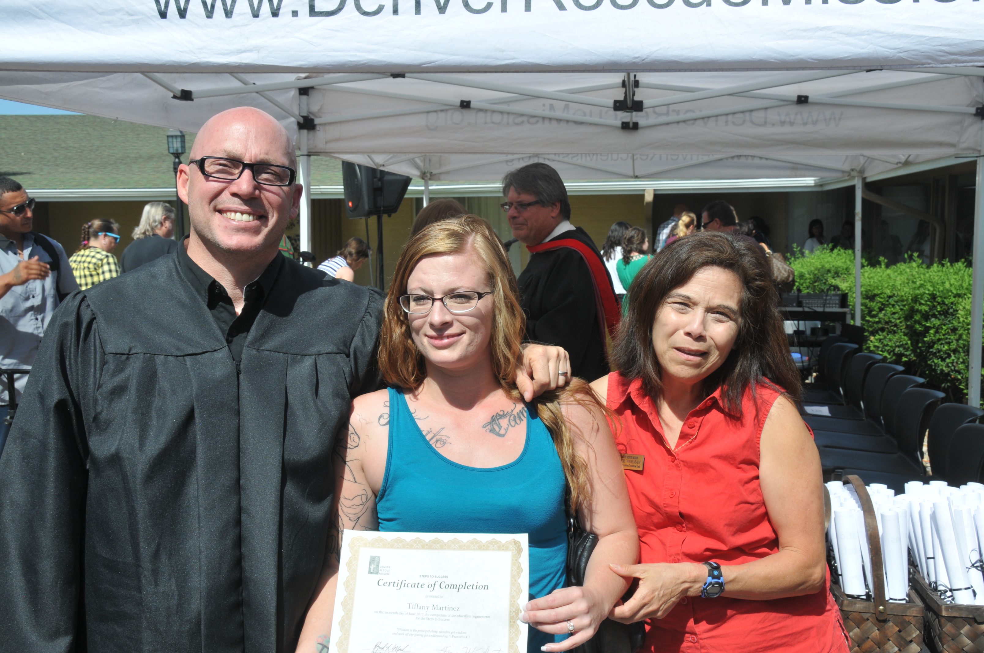 Tom Konstanty, Tiffany Martinez, Esther Warner