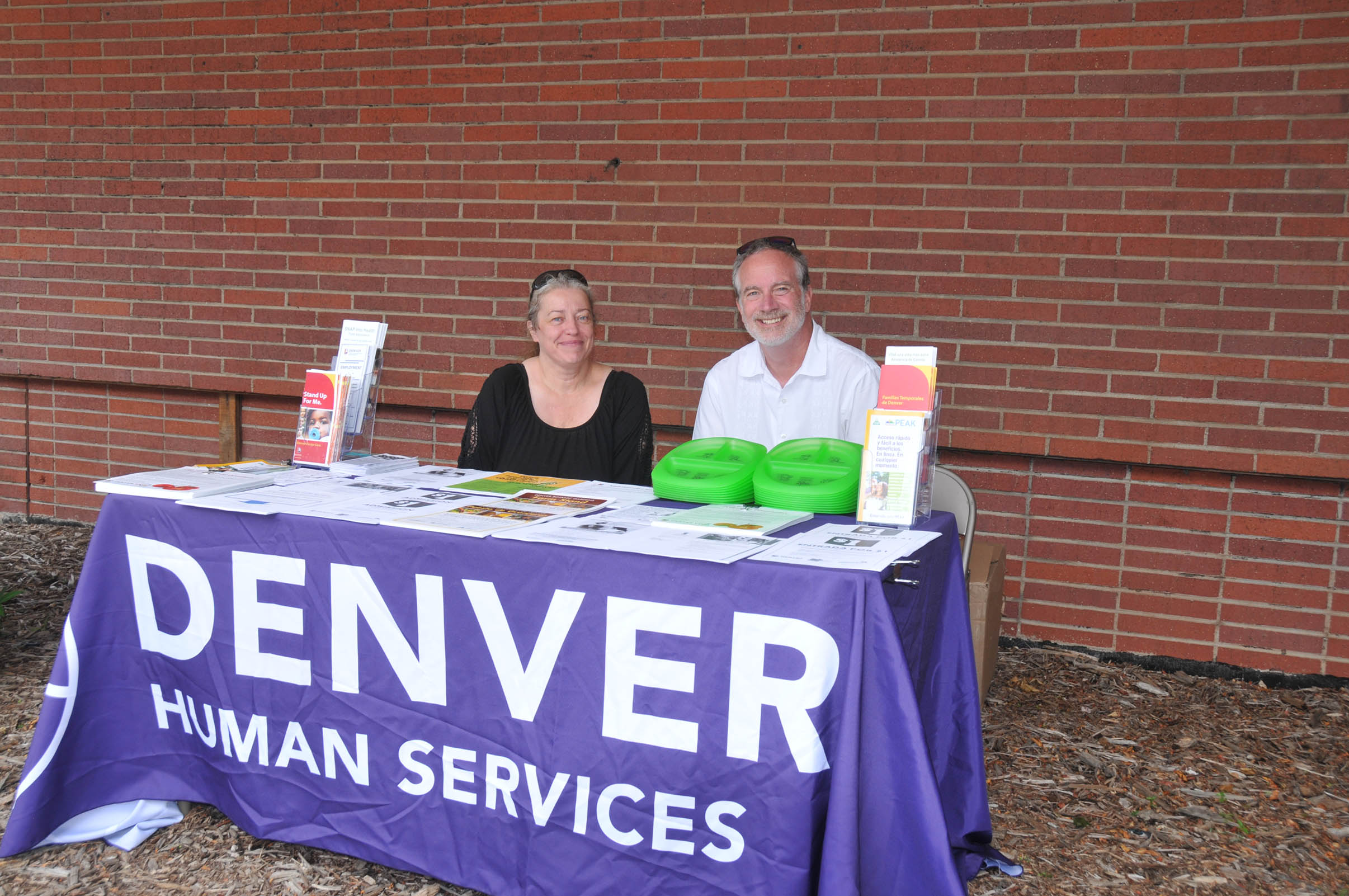 Lynn Williams, Tim Townsend of Denver Human Services