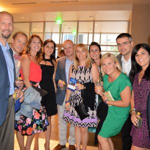 (l to r):Event co-chair Brian Parks and Dana Pluss Parks, 5280 AIR ...