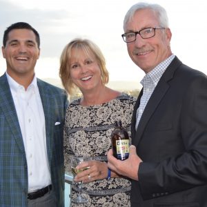 (l to r):Event co-chair Brian Parks and Dana Pluss Parks, 5280 AIR ...