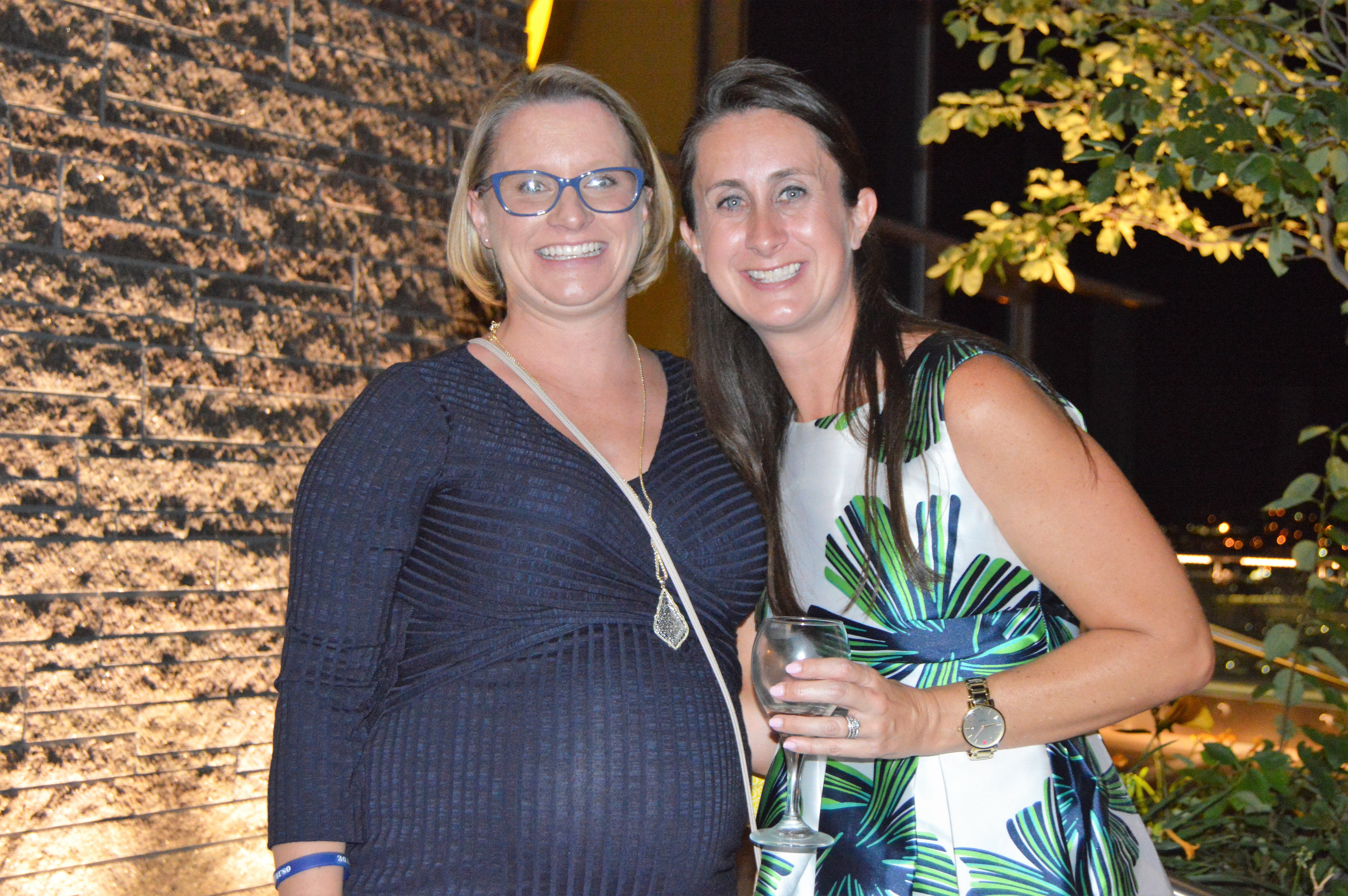 Jennifer Beck (left) and Sara Jackson