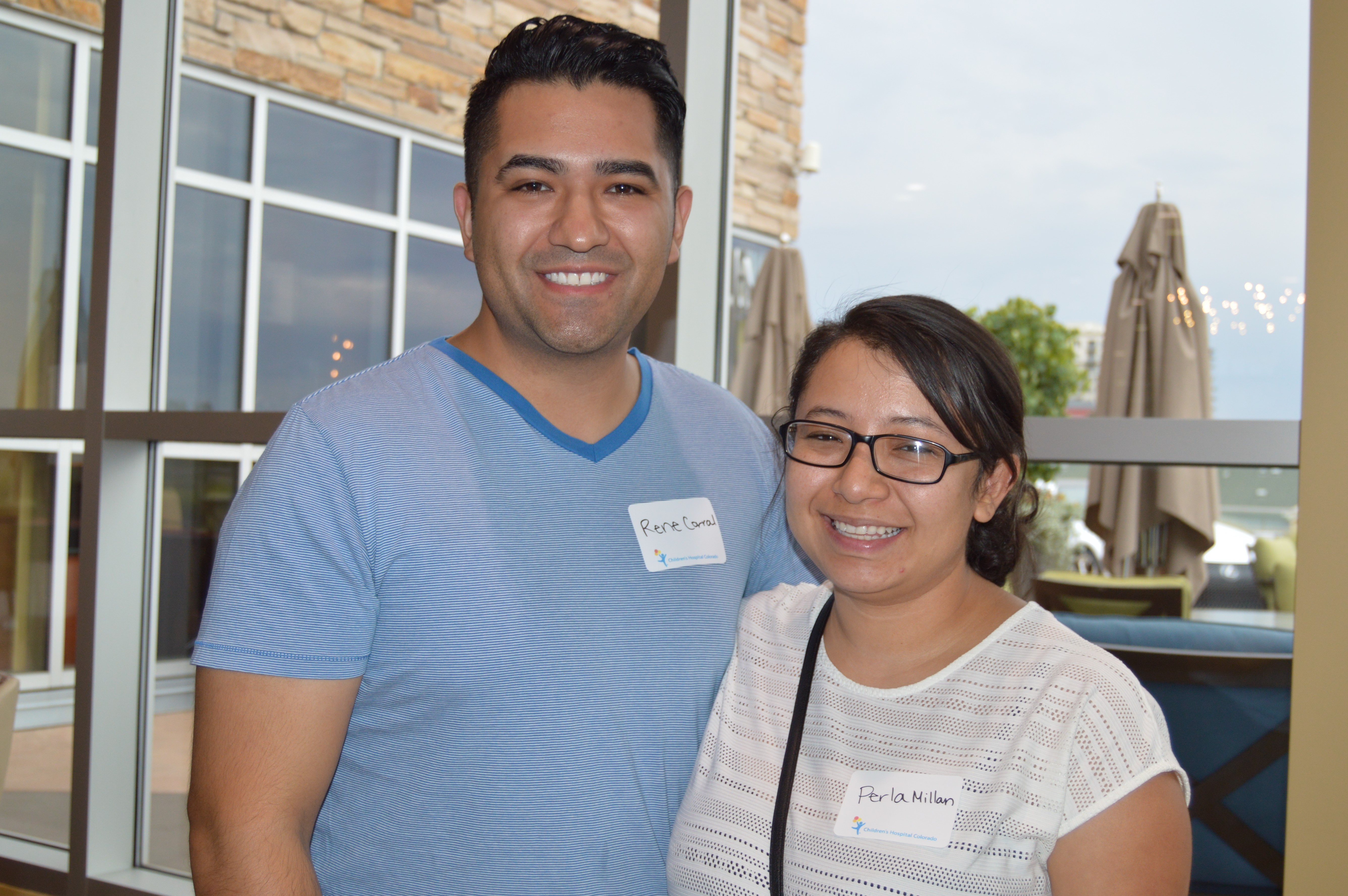 Rene Corral and Perla Millan