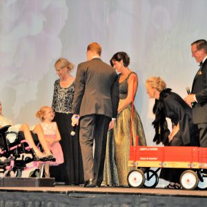 (l to r): Jena Hausmann, John and Andi Freyer, and John Freyer, Sr.