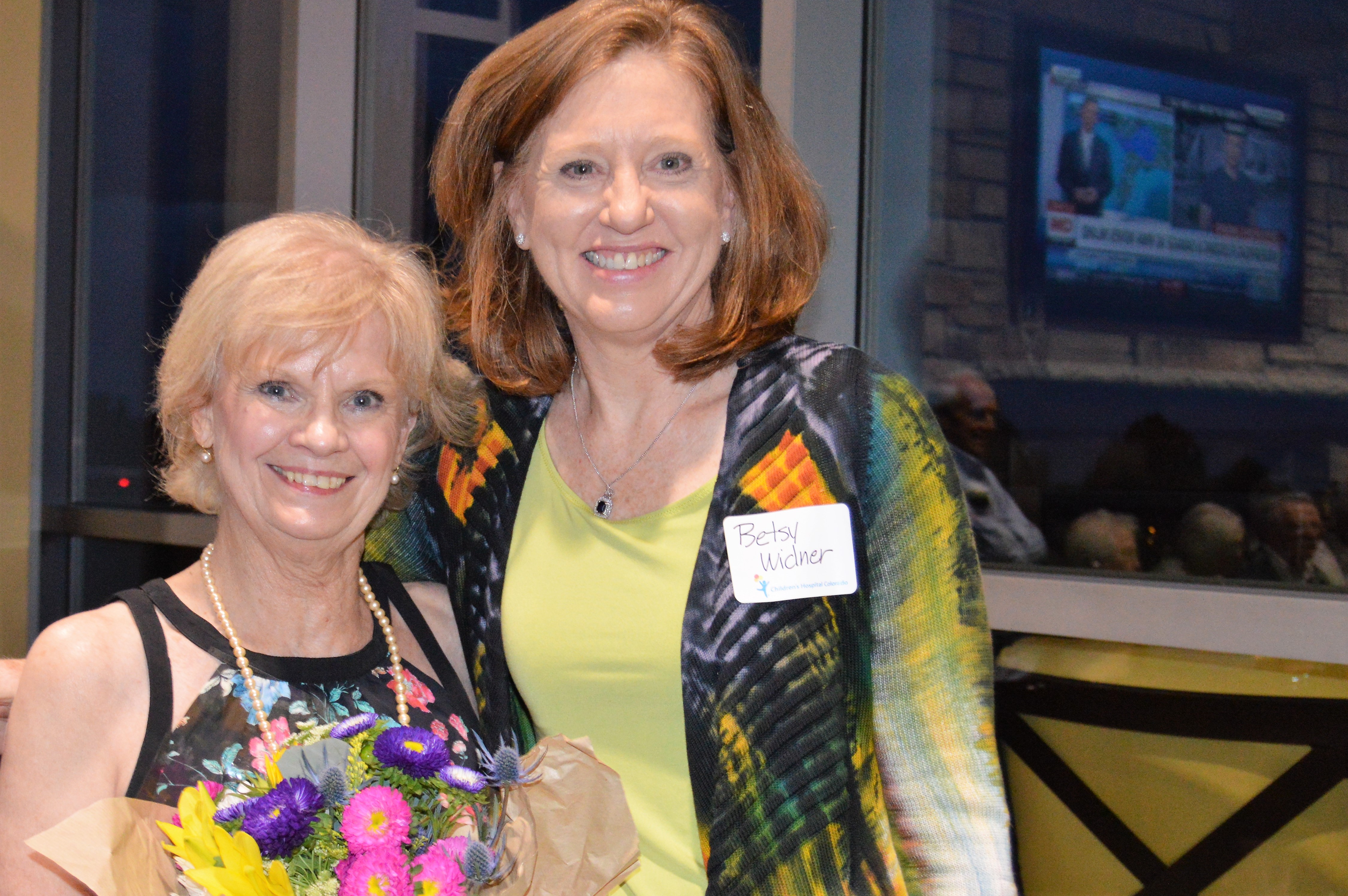 Lyn Schaffer (left) and Betsy Widner
