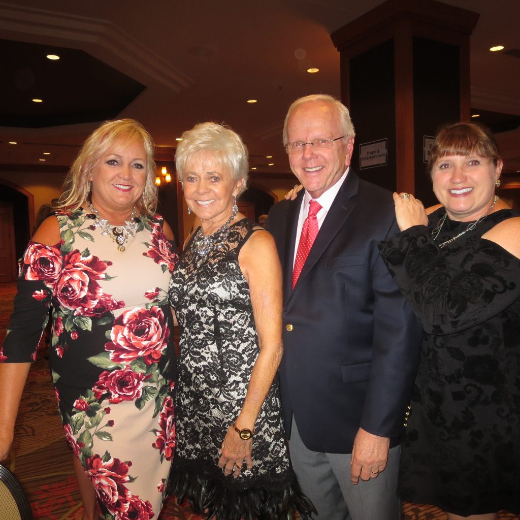 L to R: Patti Robinson, Jim & Catherine Leventhal
