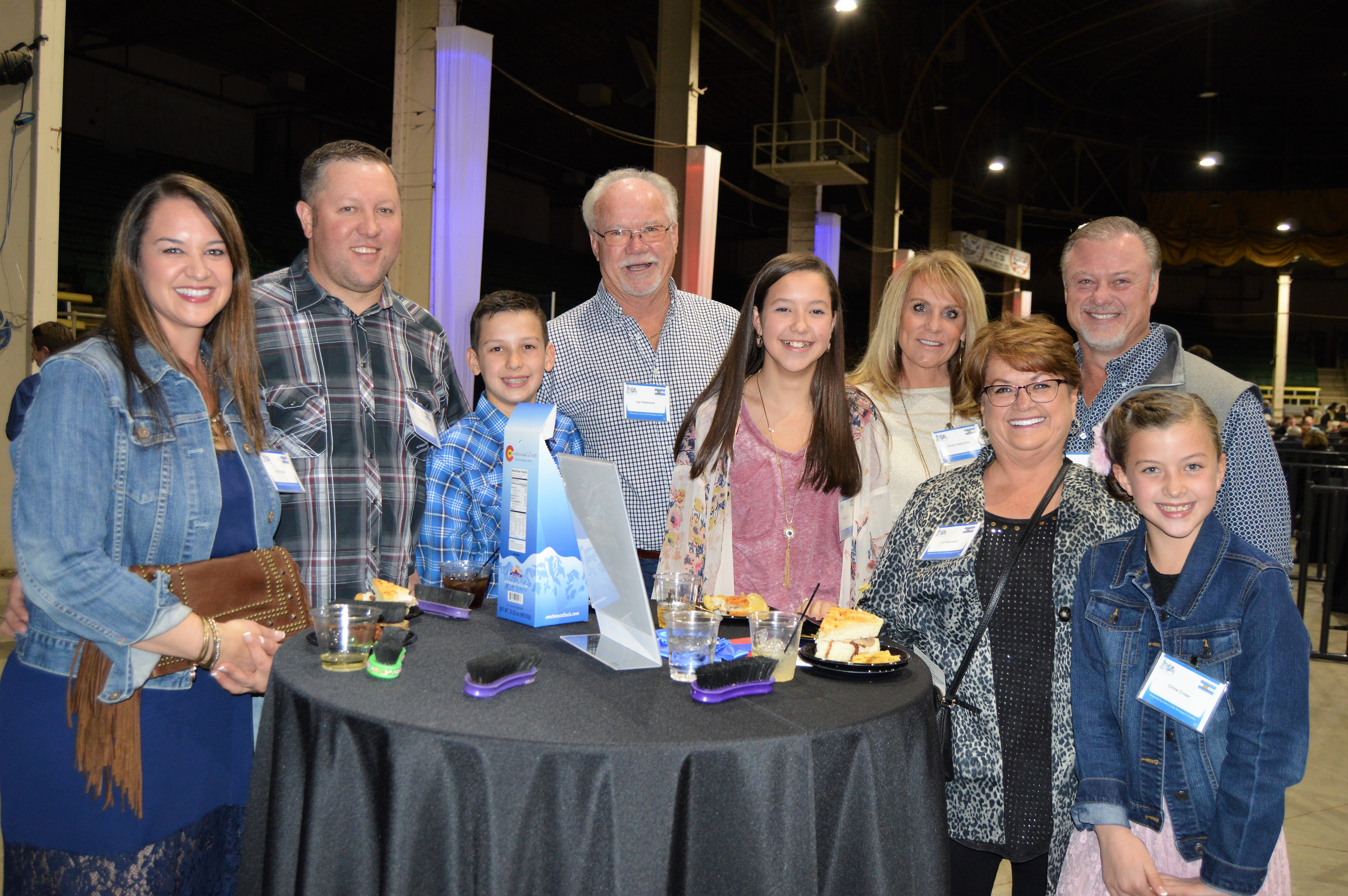 The Hasbrouck and Crider families