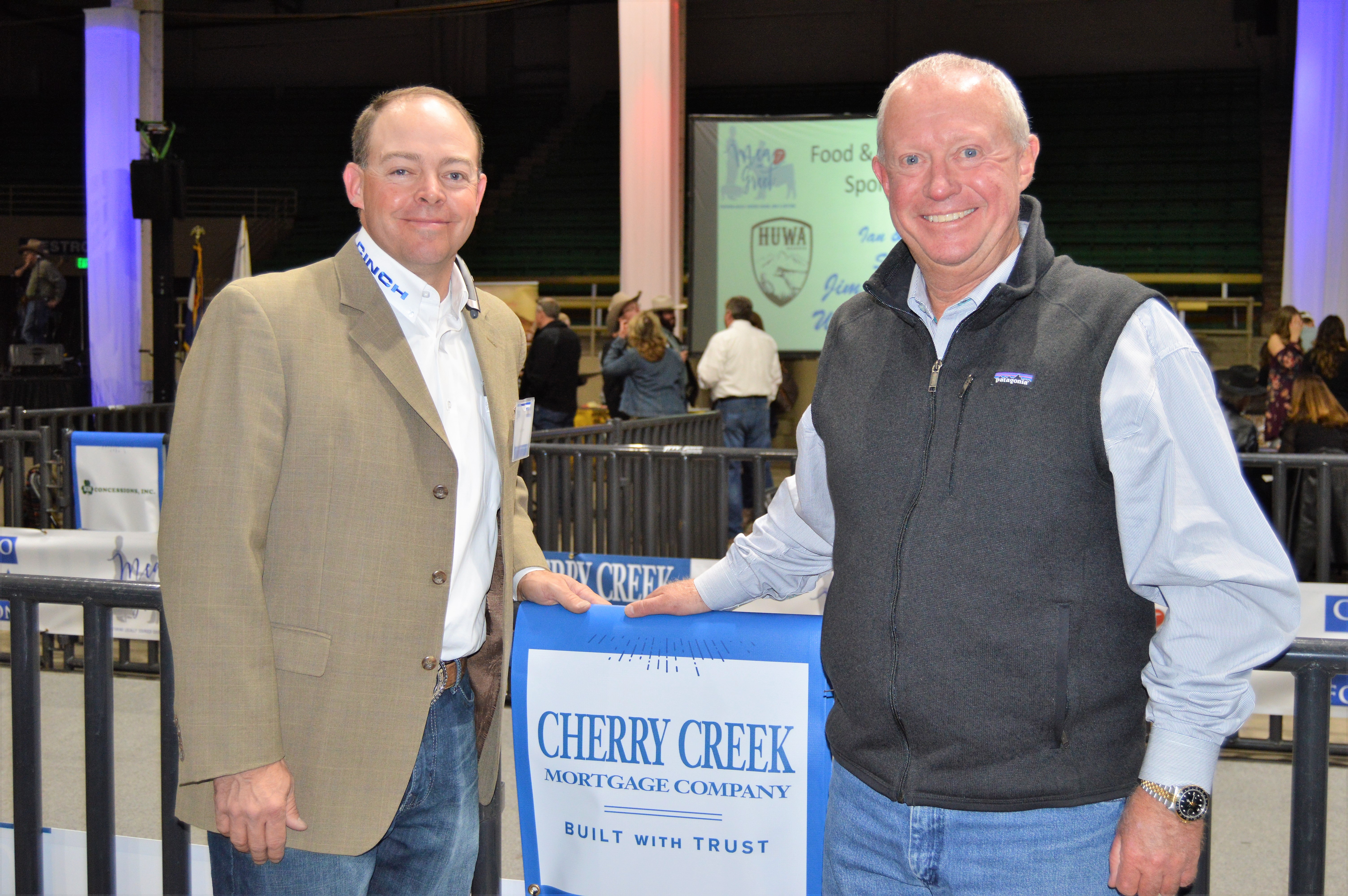 Don Thorn, Colorado FFA Foundation's executive director (left), with ...