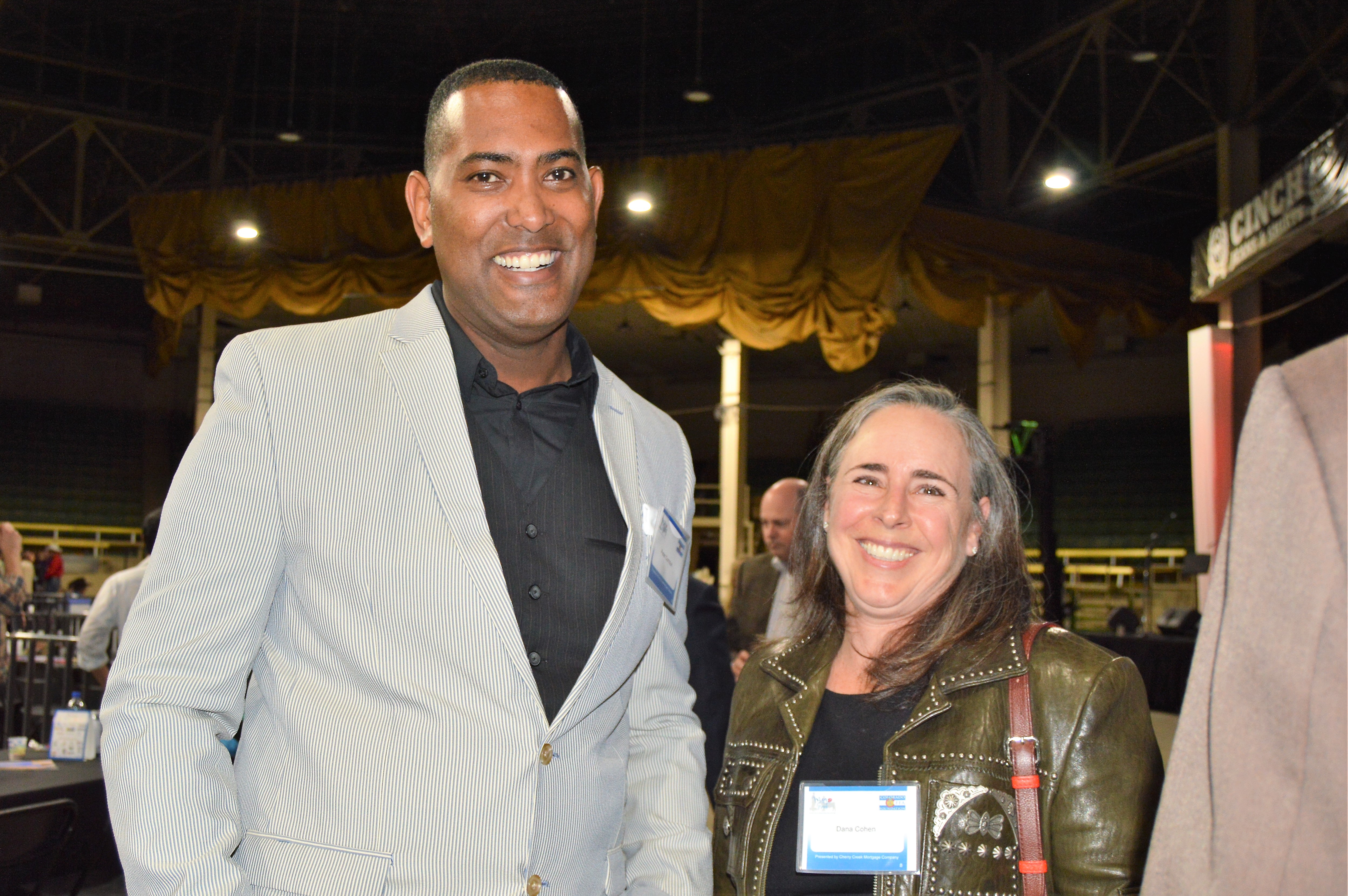 Peter Corridon and Dana Cohen