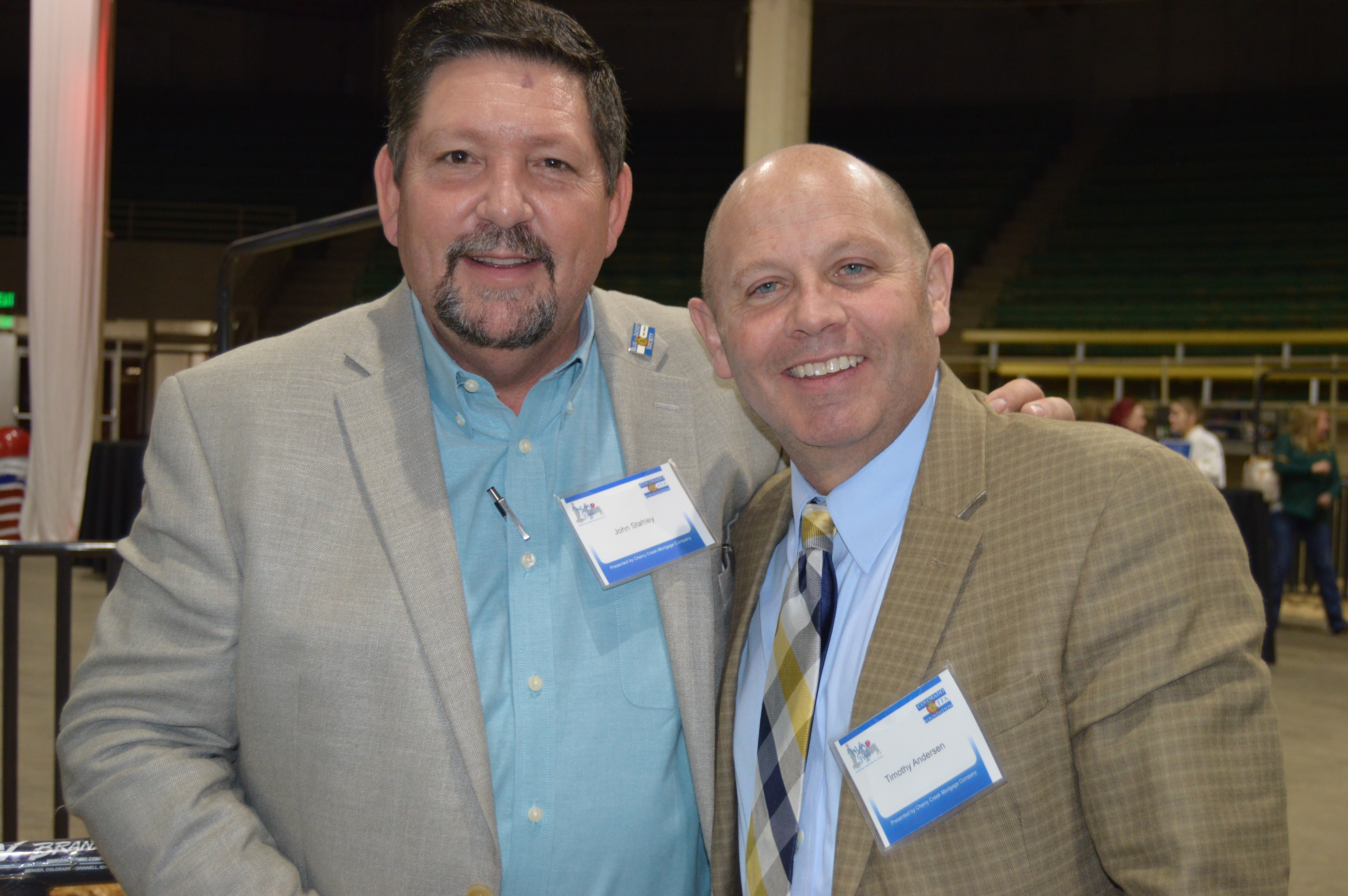 John Stanley (left) and Timothy Anderson