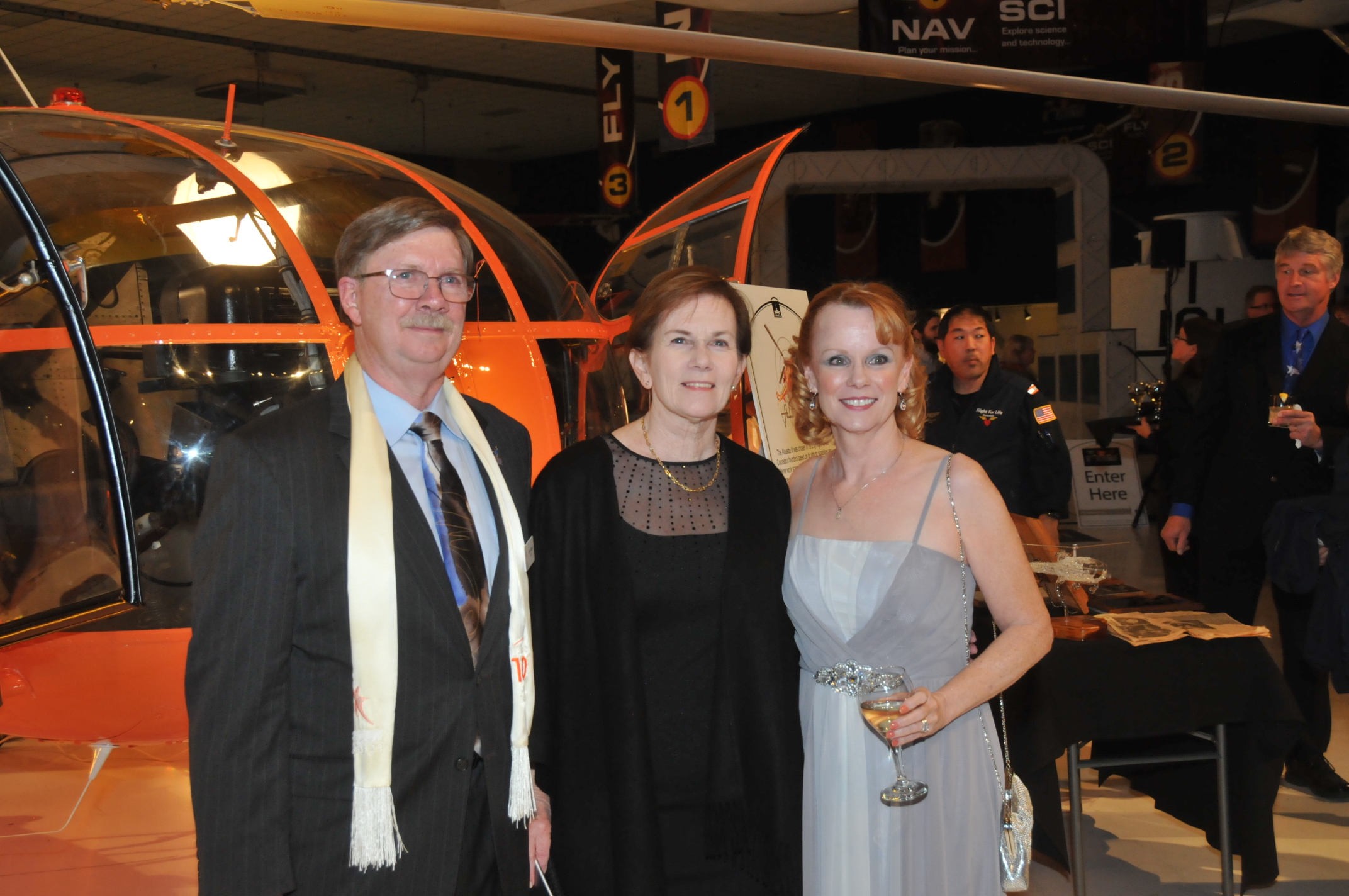 President/CEO John Barry, Colorado Lt. Gov. Donna Lynne, Ellen Barry