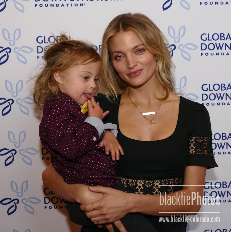 Brenda King, left, Larry Mizel and Carylyn Bell