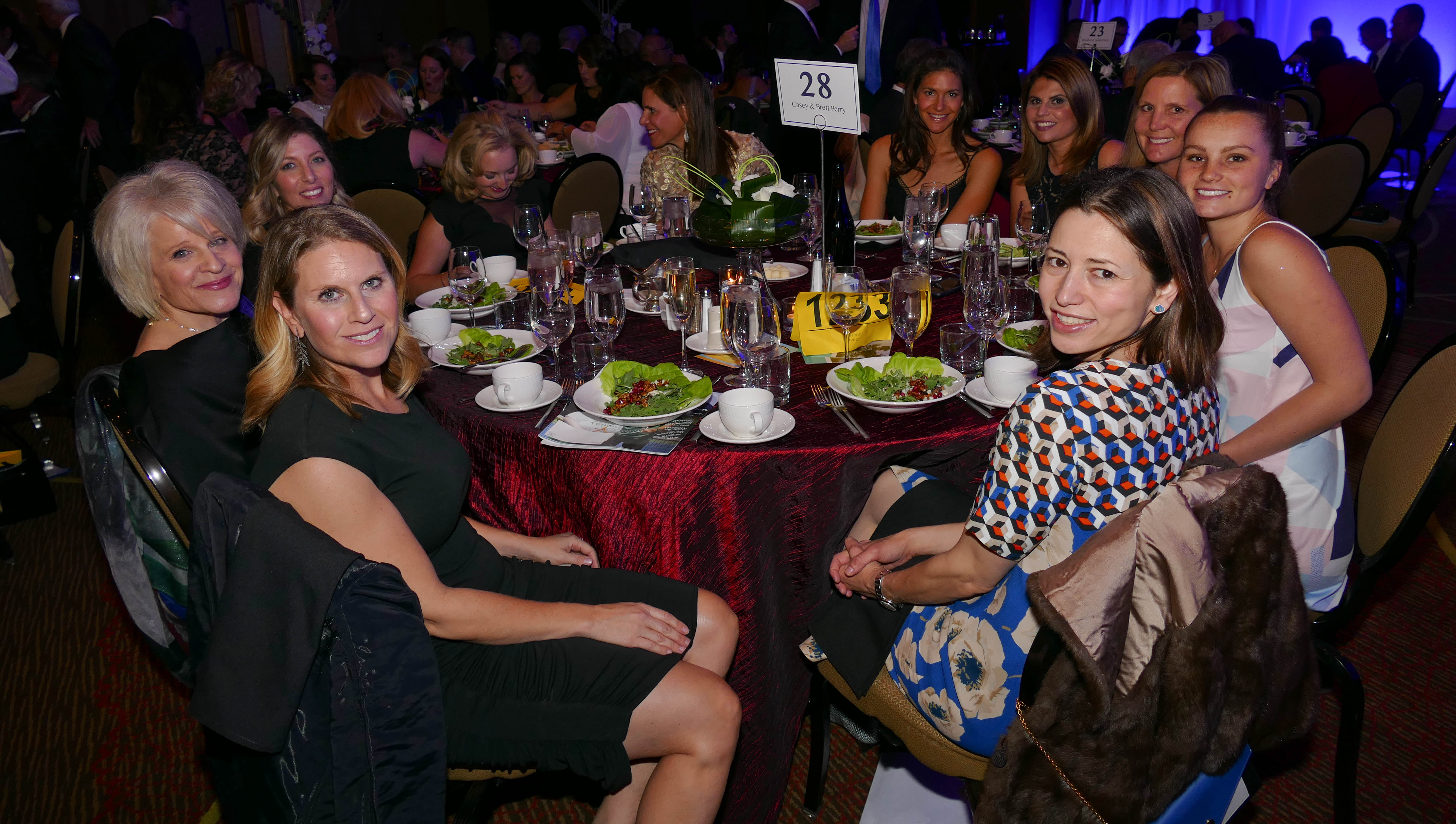 Casey Perry hosted a girls' night out