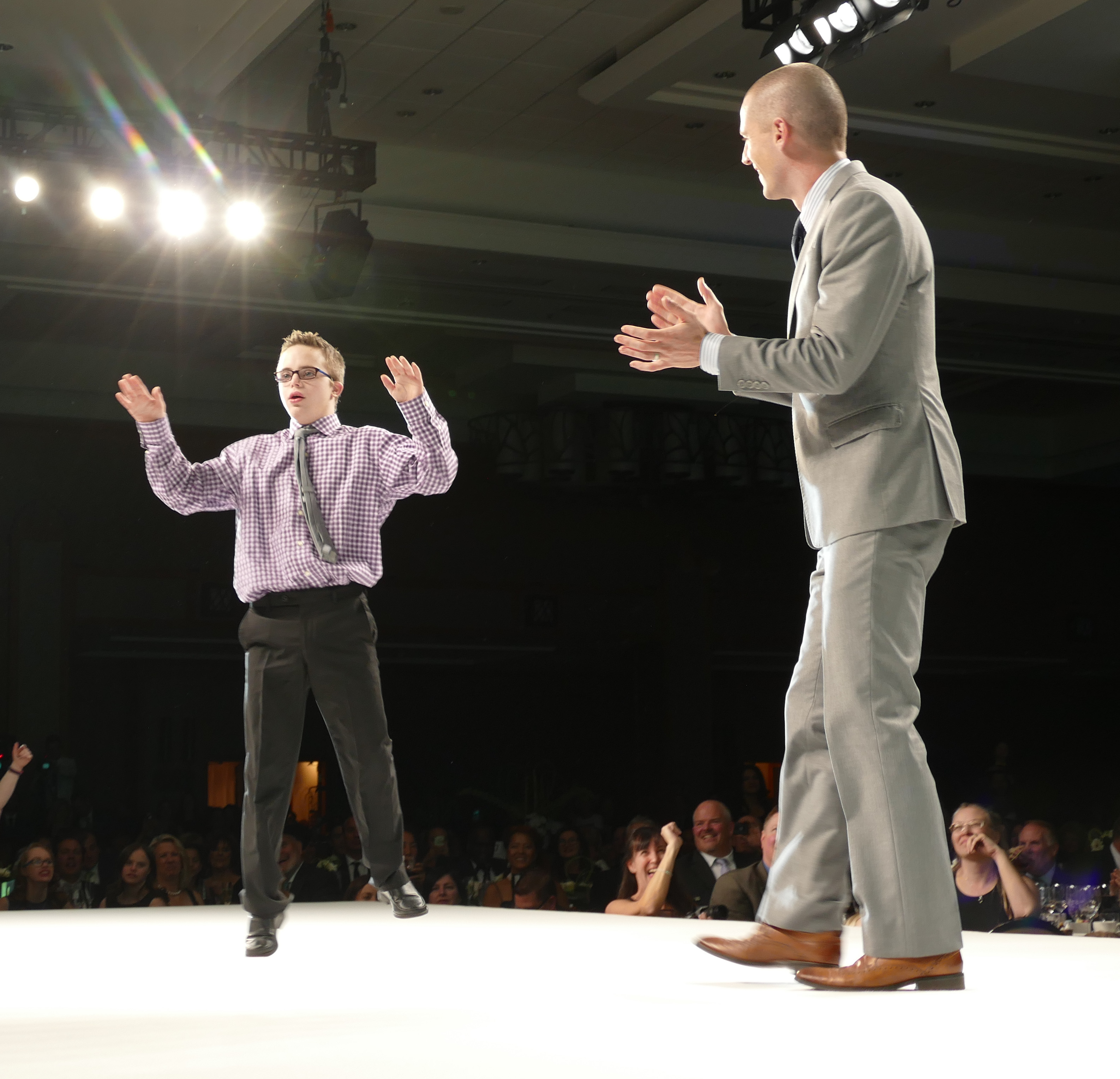 Brett Logan and Sam Cronin