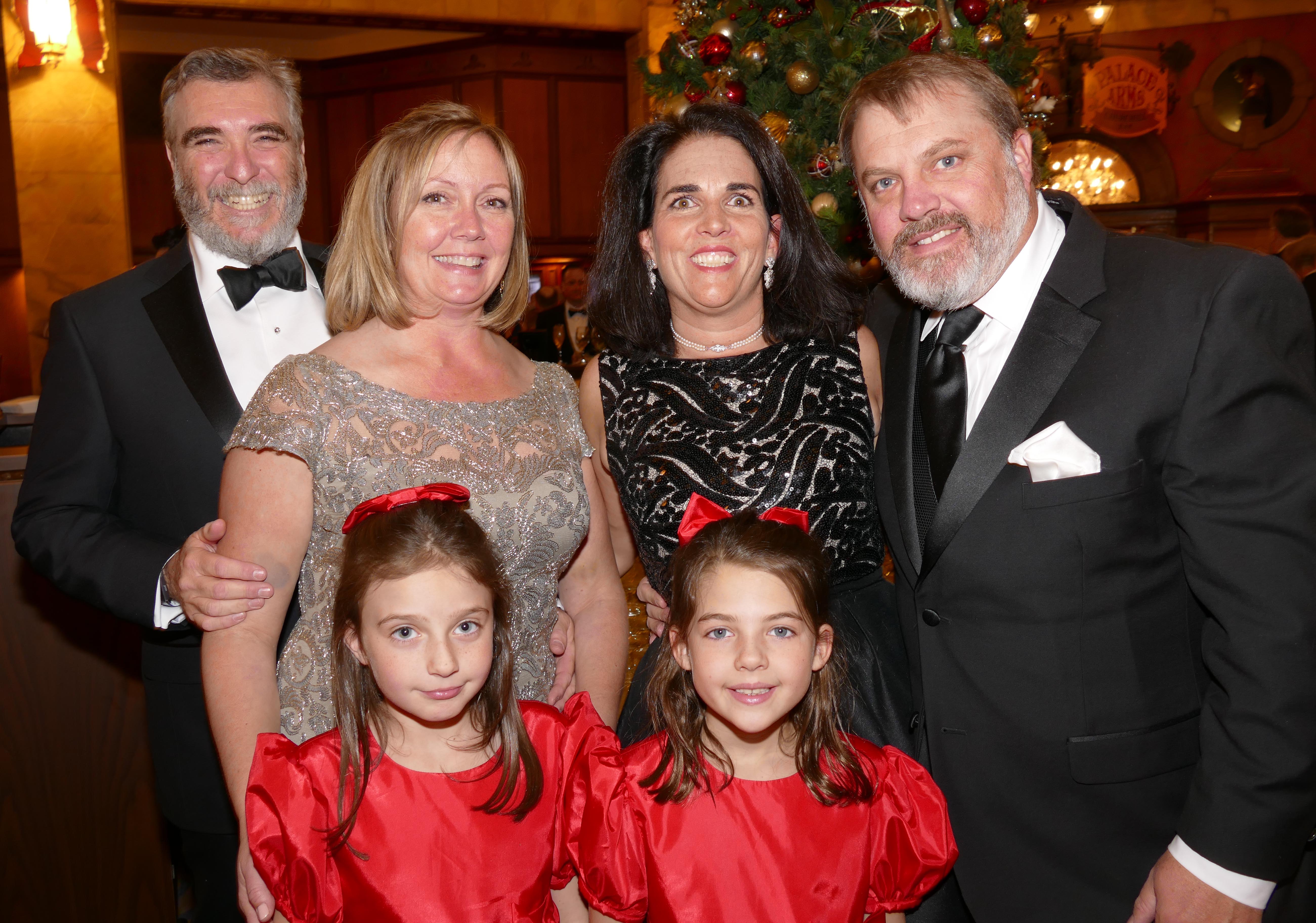 Mark, Marsha and Sugarplum Portia, left, with Amy, Rob and Sugarplum ...