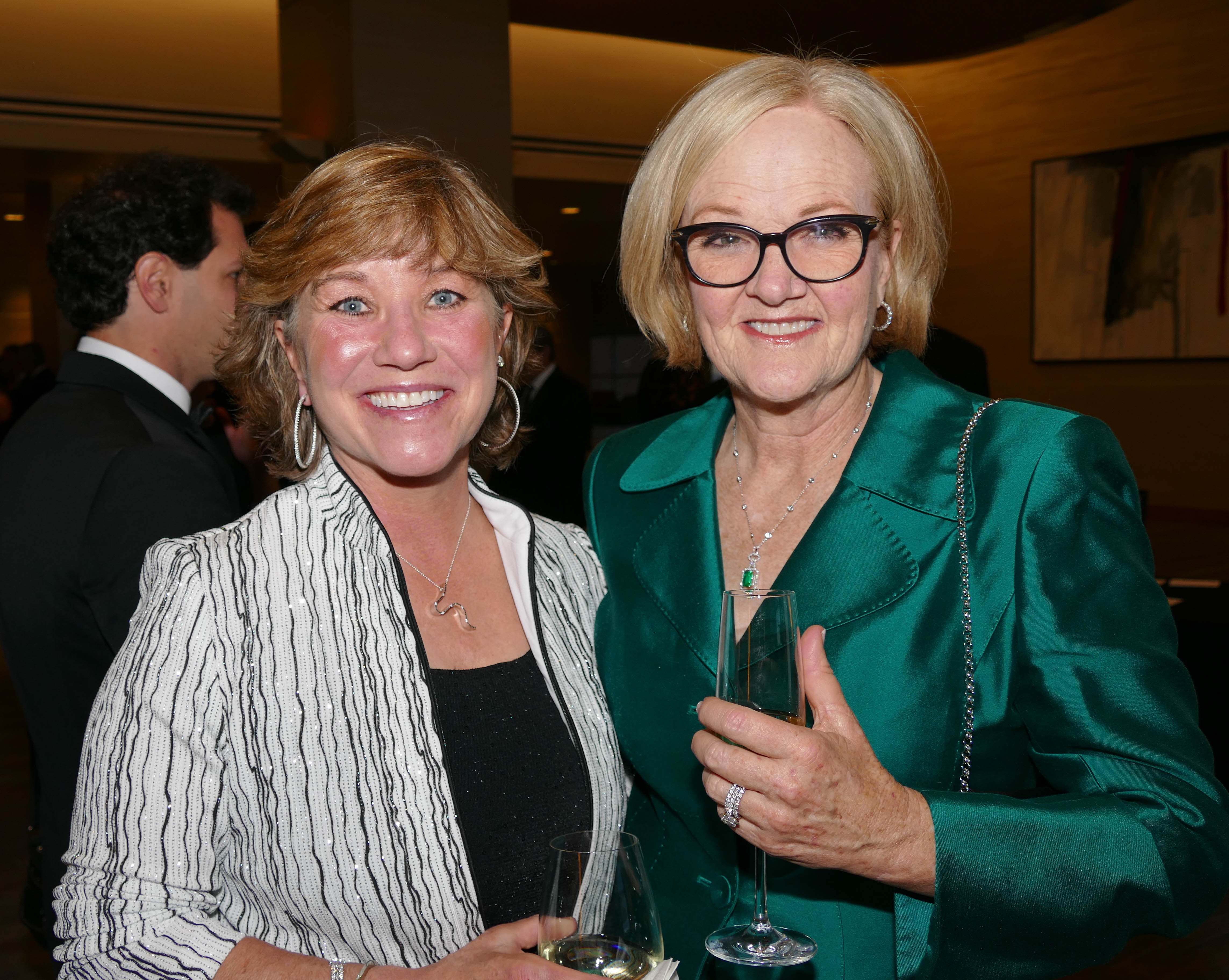 Laura Johnson, left, and Jolene Johnson