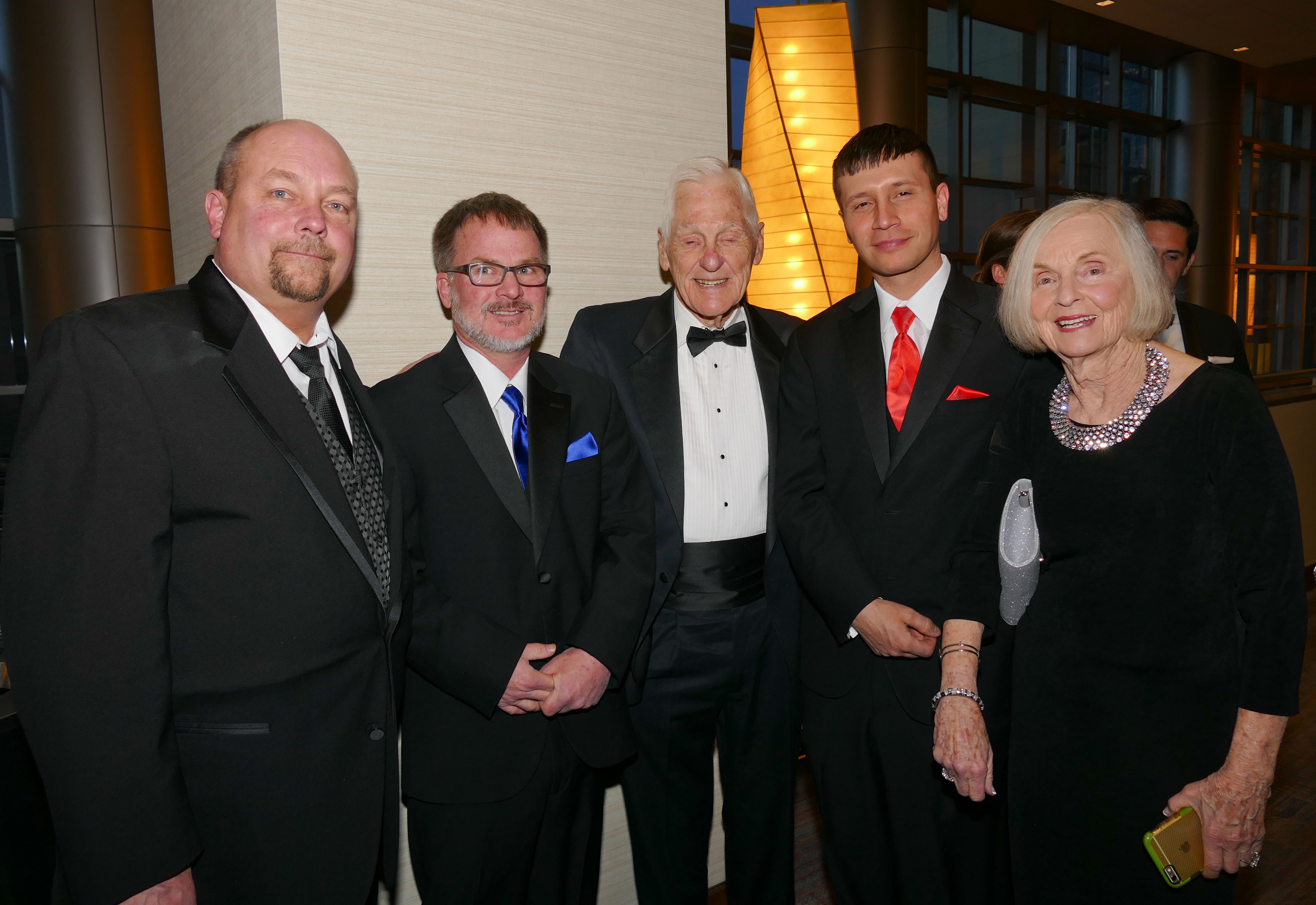 Mark Eyolfson, left, Rick Saunders, Mike McCormick, Sheldon Van ...